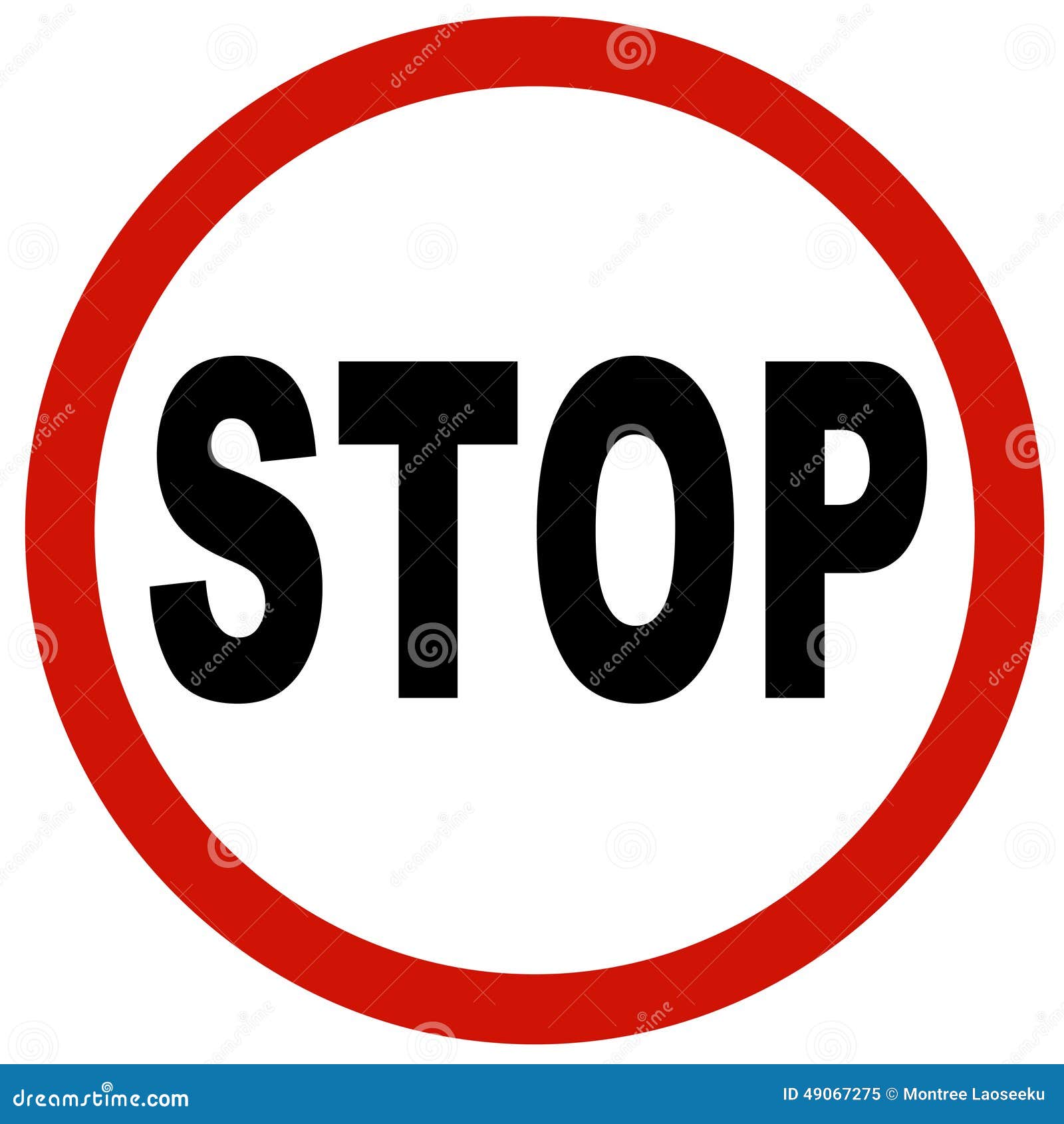 STOP sign stock illustration. Illustration of symbol - 49067275