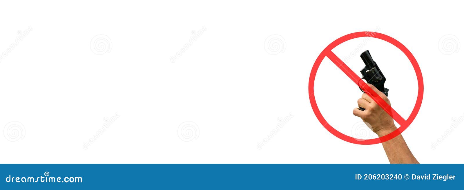 Stop Sign for Using Weapons Stock Photo - Image of guns, violence ...