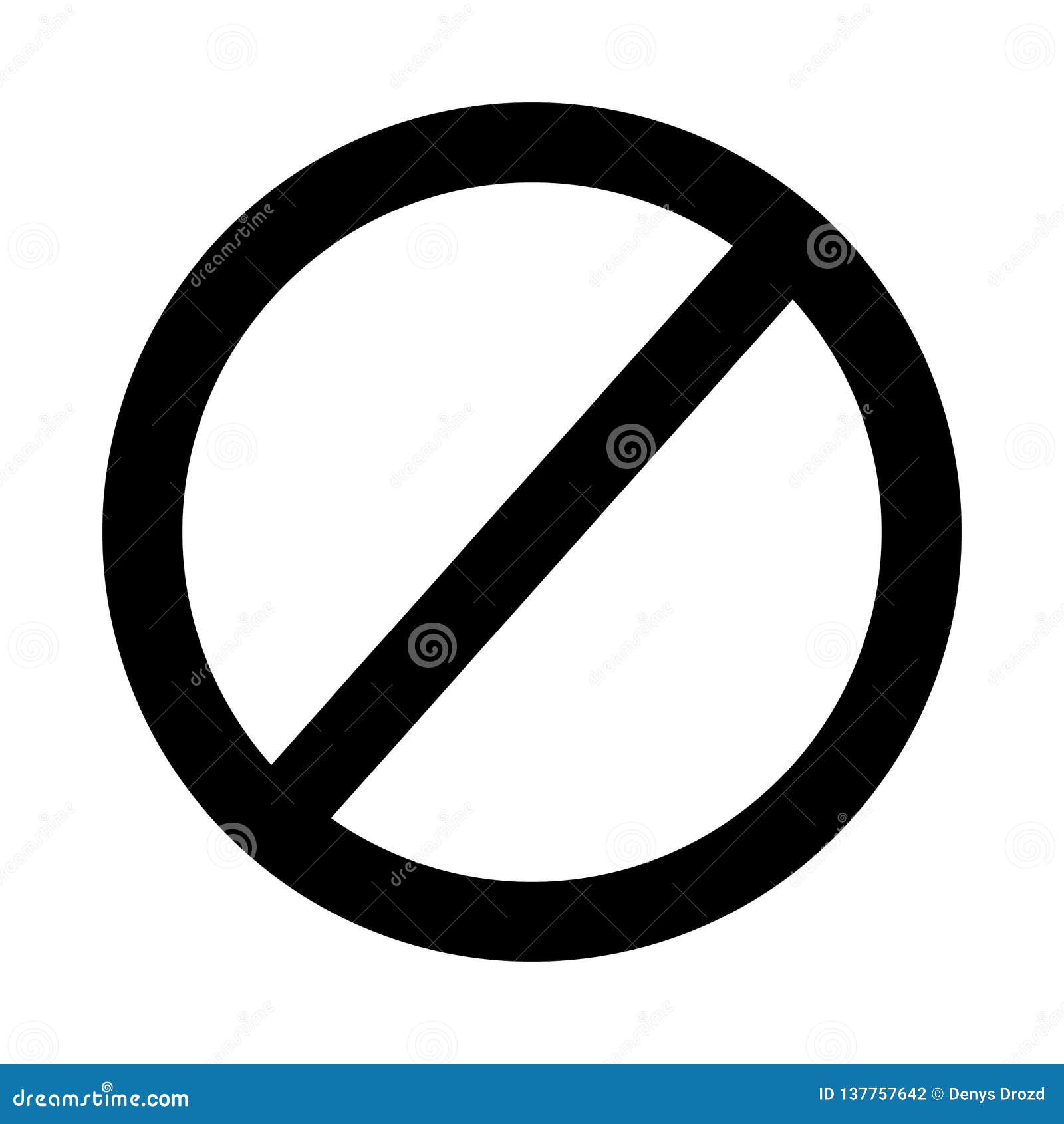 Stop Sign Vector Icon Illustaration Stock Vector - Illustration of pass ...