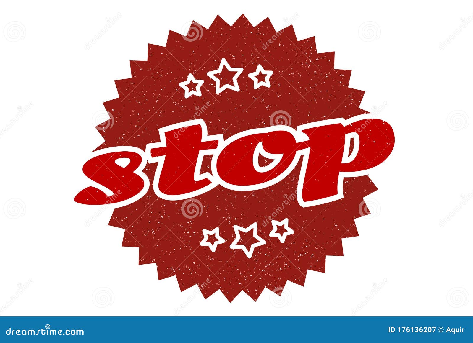 Stop Sign. Stop Vintage Retro Label Stock Vector - Illustration of ...