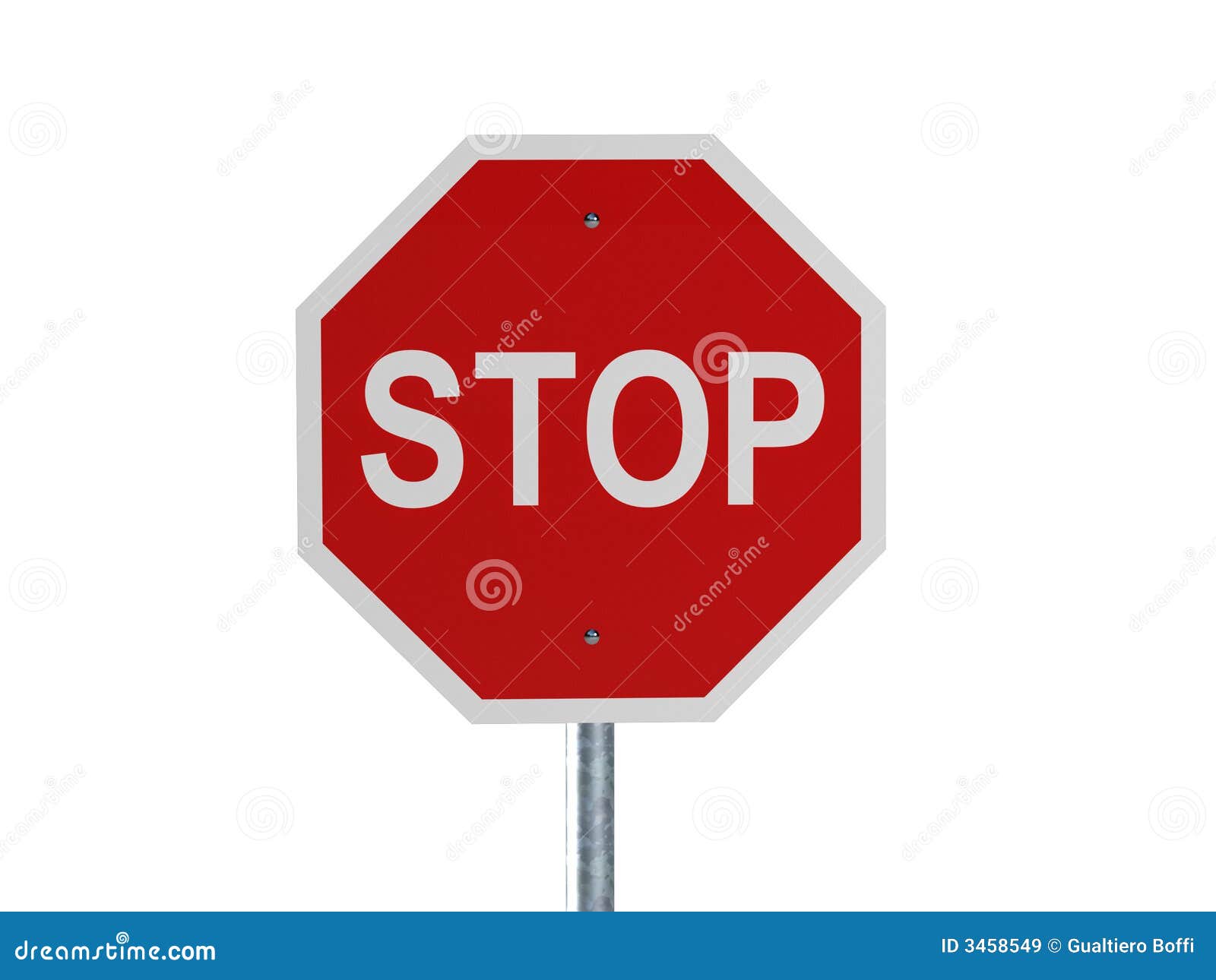 Stop signal 01 stock image. Image of signal, danger, advice - 3458549