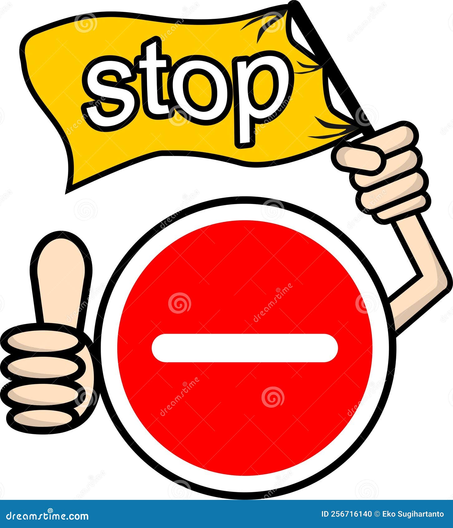 STOP SIGNS VECTOR stock vector. Illustration of drawing - 256716140