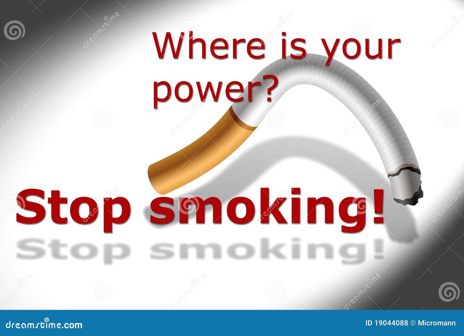 Stop Smoking stock illustration. Illustration of gift - 19044088