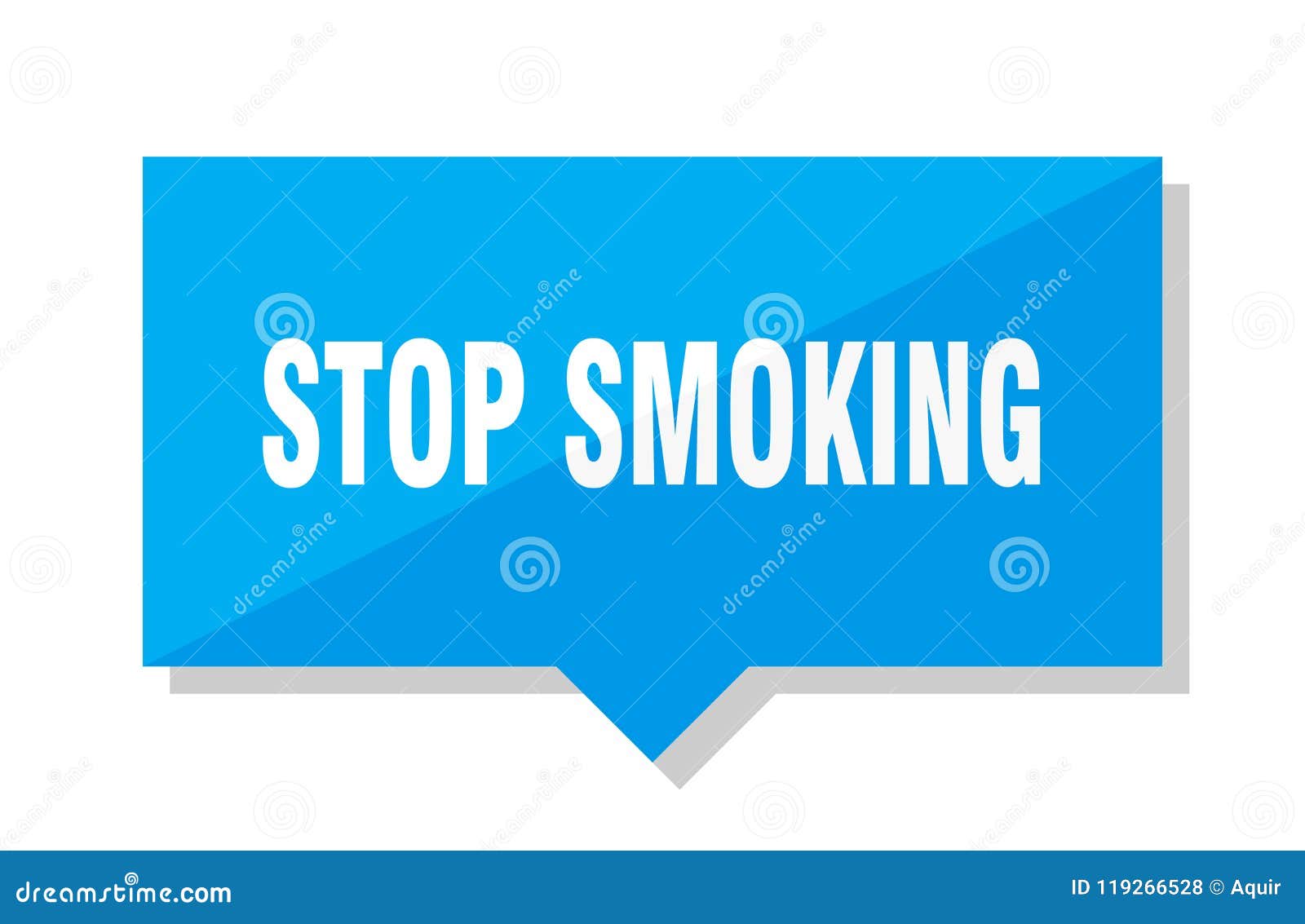 Stop smoking price tag stock vector. Illustration of notice - 119266528