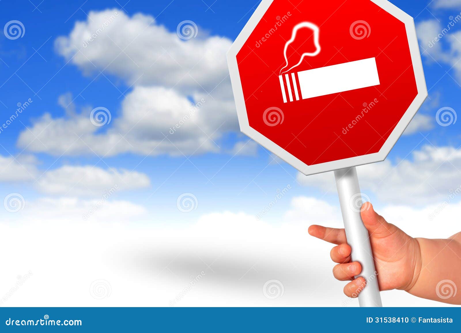 Stop smoking sign. stock photo. Image of conceptual, health - 31538410