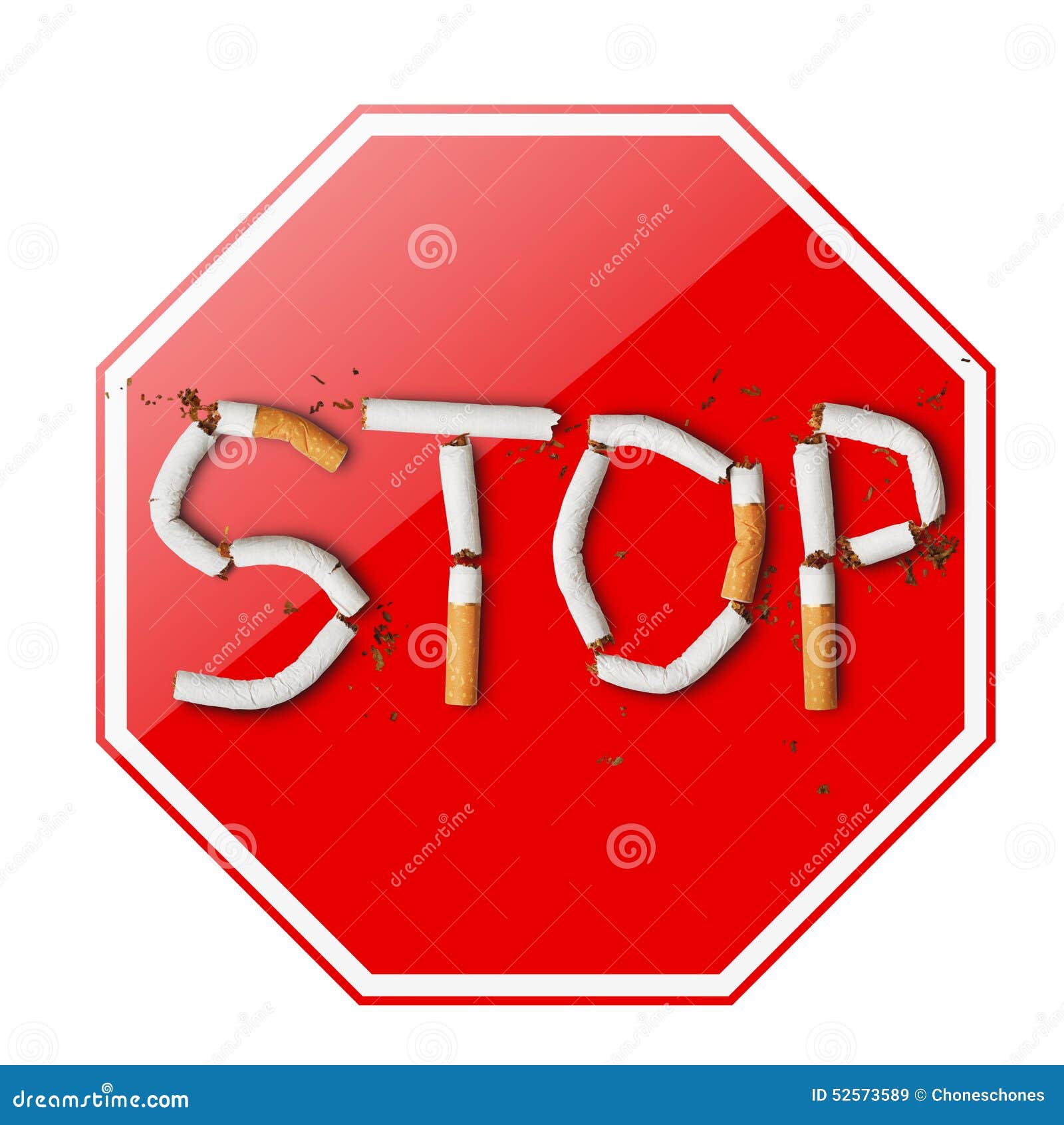 Stop smoking stock illustration. Illustration of quit - 52573589