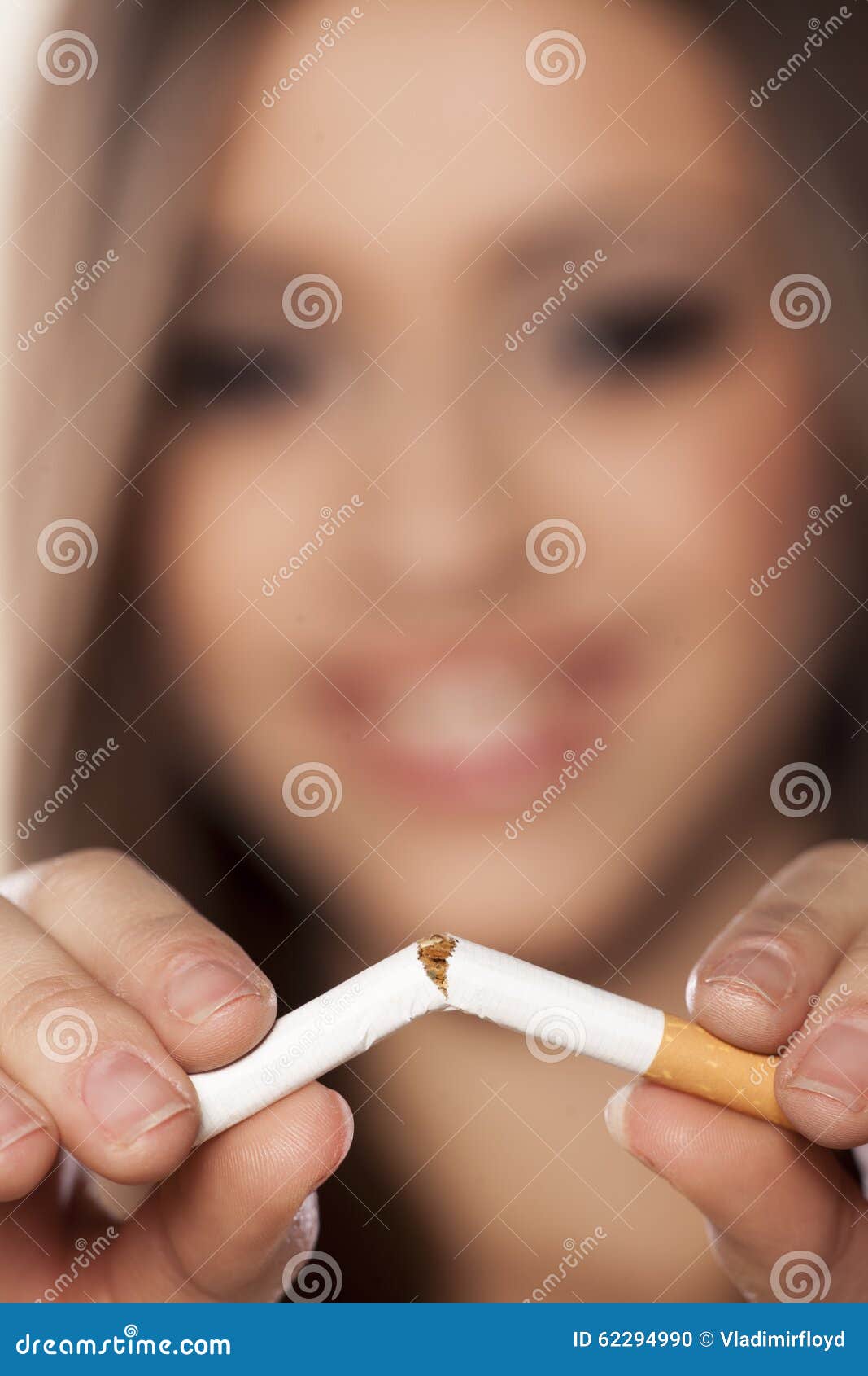 Stop smoking stock photo. Image of narcotic, beauty, woman - 62294990