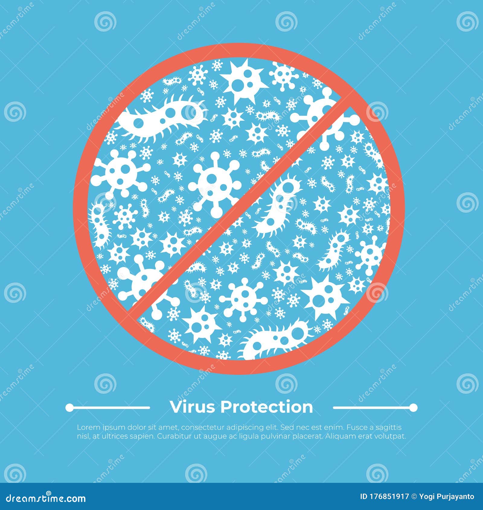 Stop Spread of Viruses, Bacterias and Germs. Stock Vector ... Stop Spread of Viruses, Bacterias and Germs. Stock Vector ...