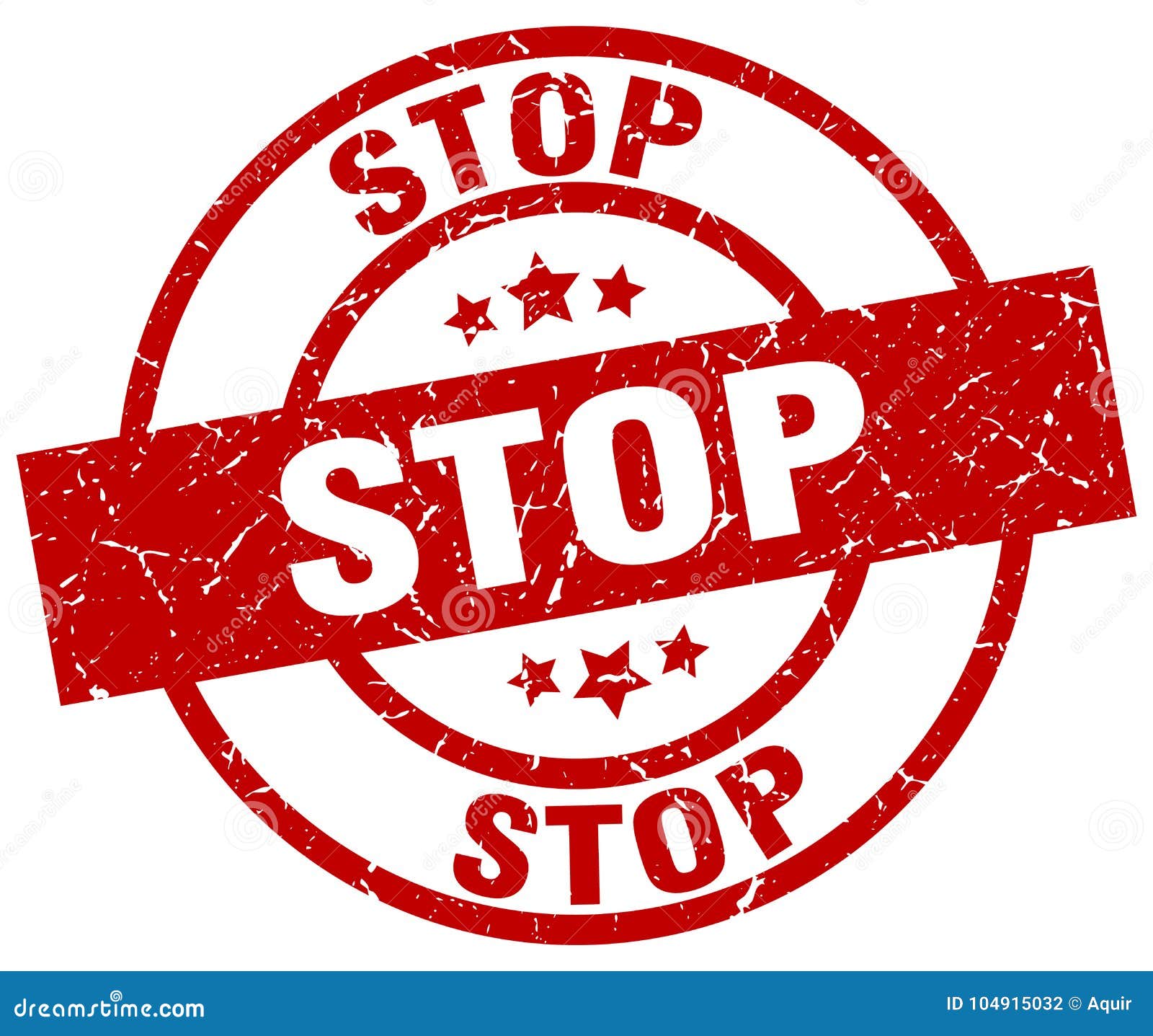 Stop stamp stock vector. Illustration of isolated, seal - 104915032