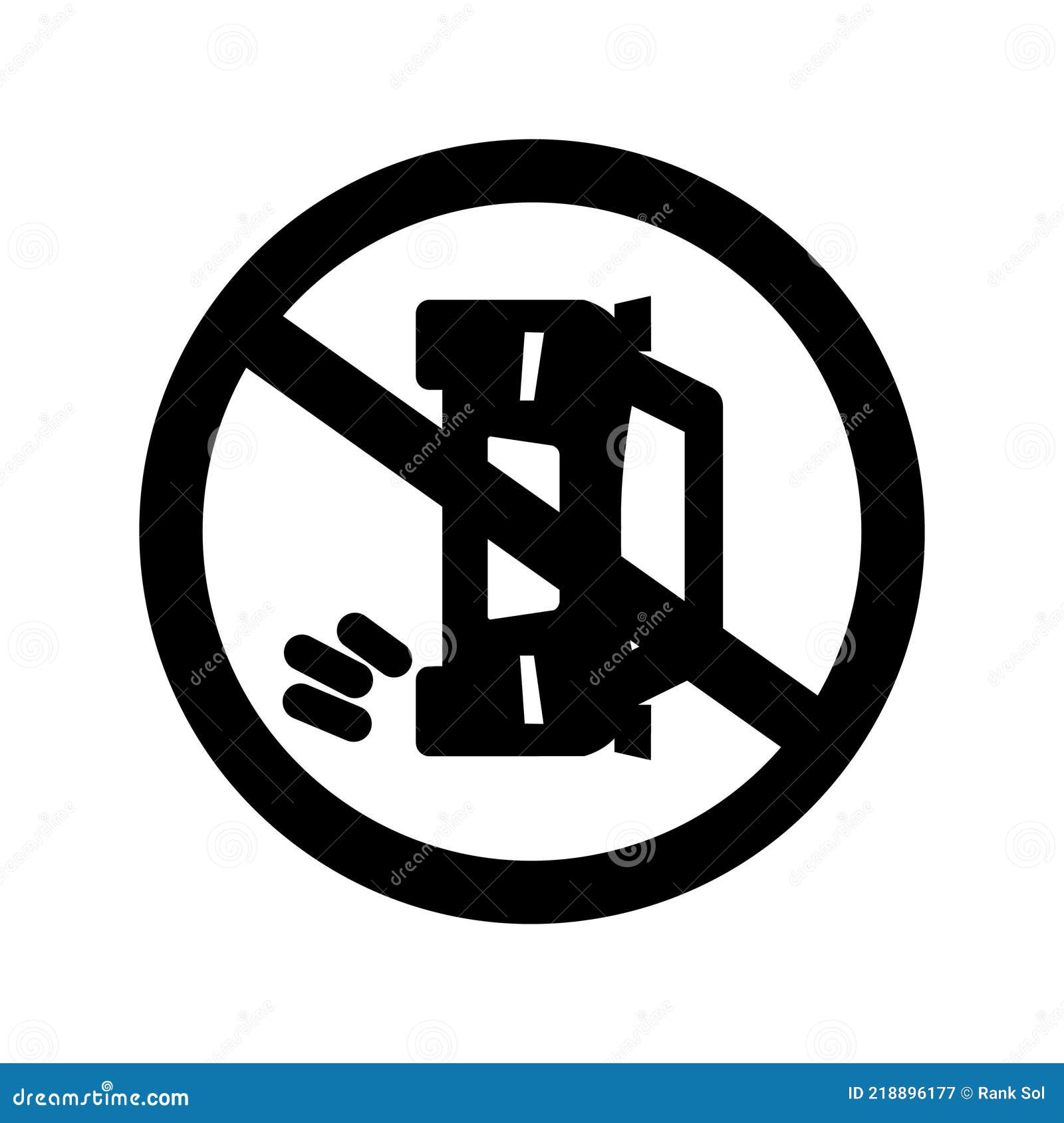 Stop Stunt Car Isolated Vector Icon Which Can Easily Modify or Edit ...