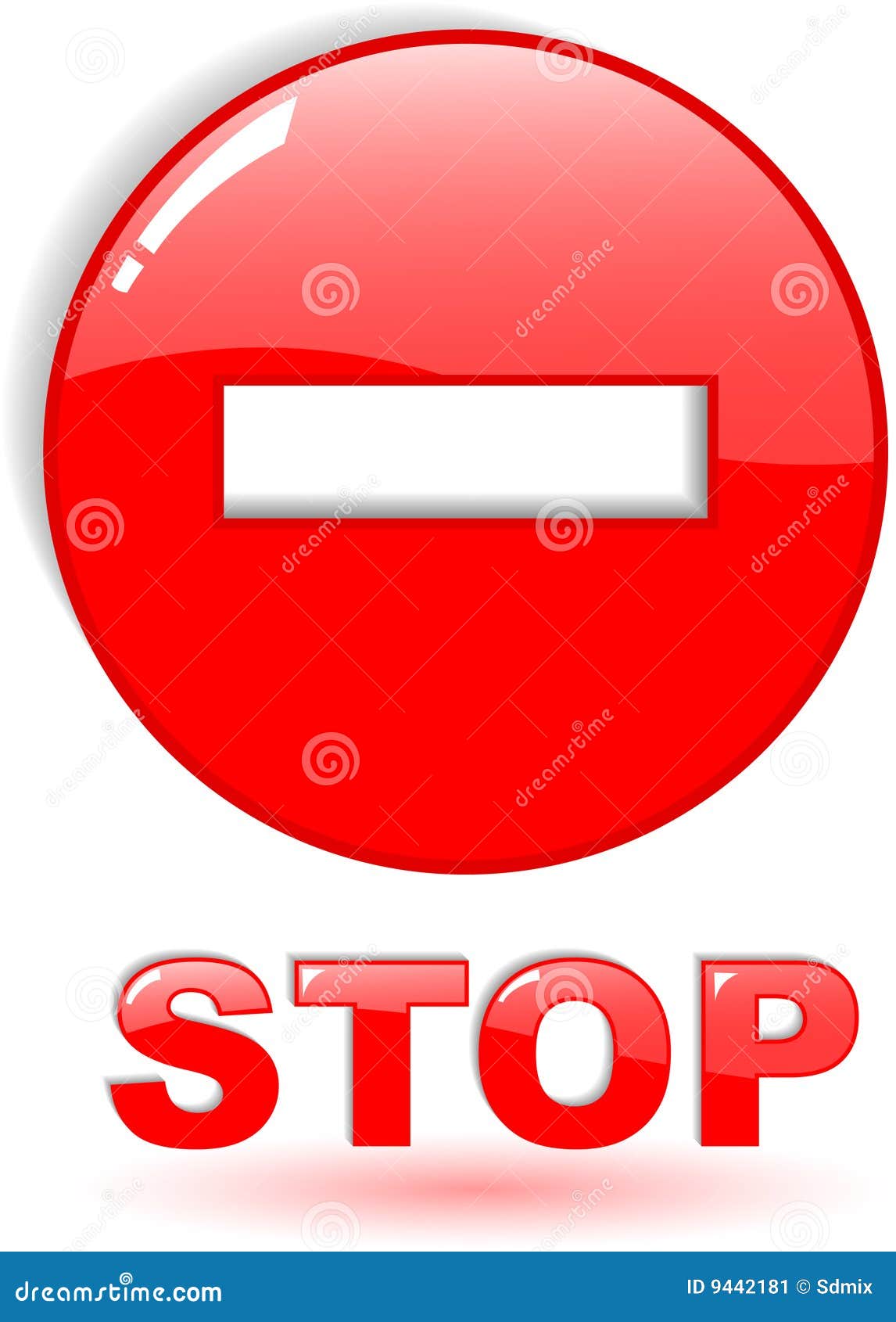 Stop Symbol Picture. Image: 9442181