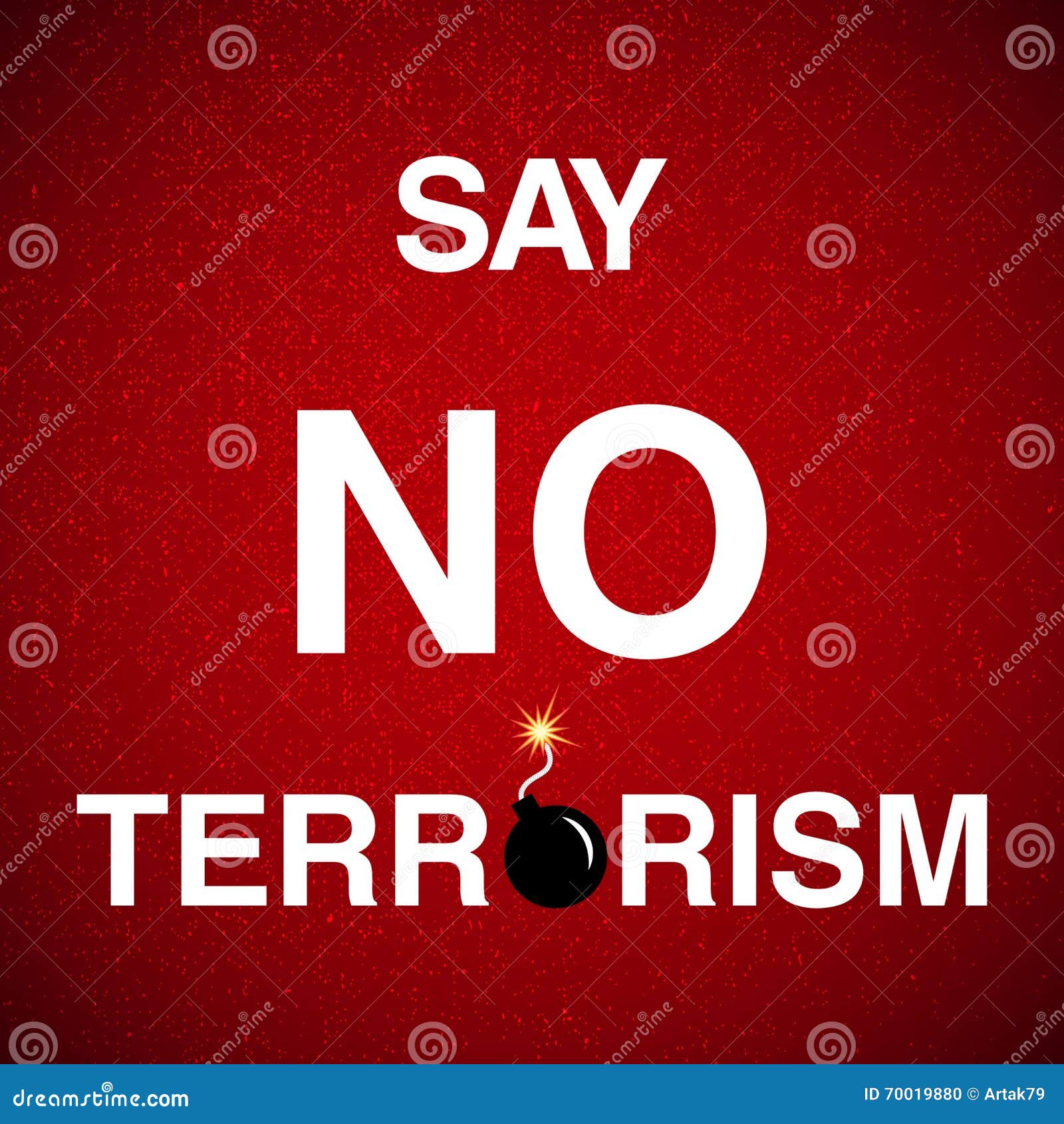 Stop terrorism background stock vector. Illustration of antiterror ...