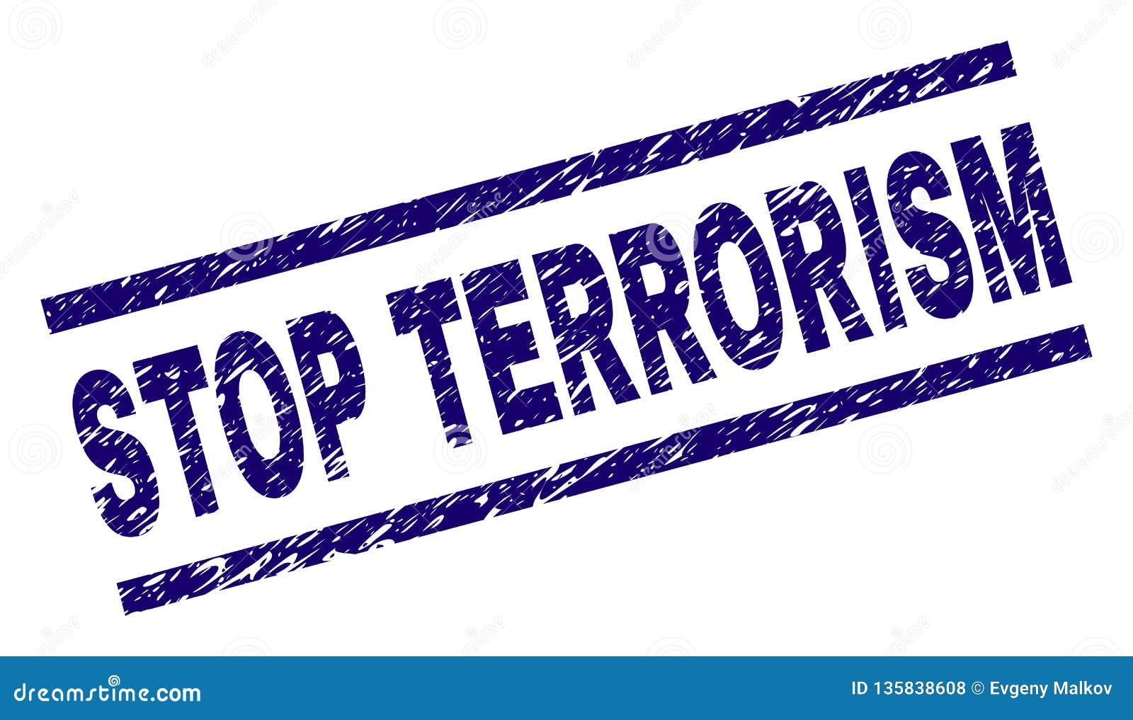 Scratched Textured STOP TERRORISM Stamp Seal Stock Vector ...