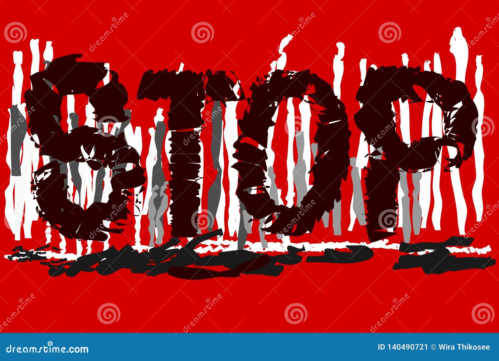 `STOP` Text on Red-white -grey Background Stock Illustration ...