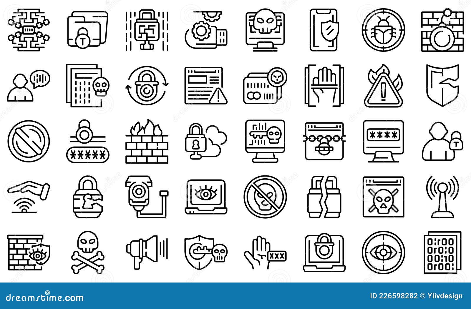 Icons Set Terrorist Vector Black Colour Design. | CartoonDealer.com ...