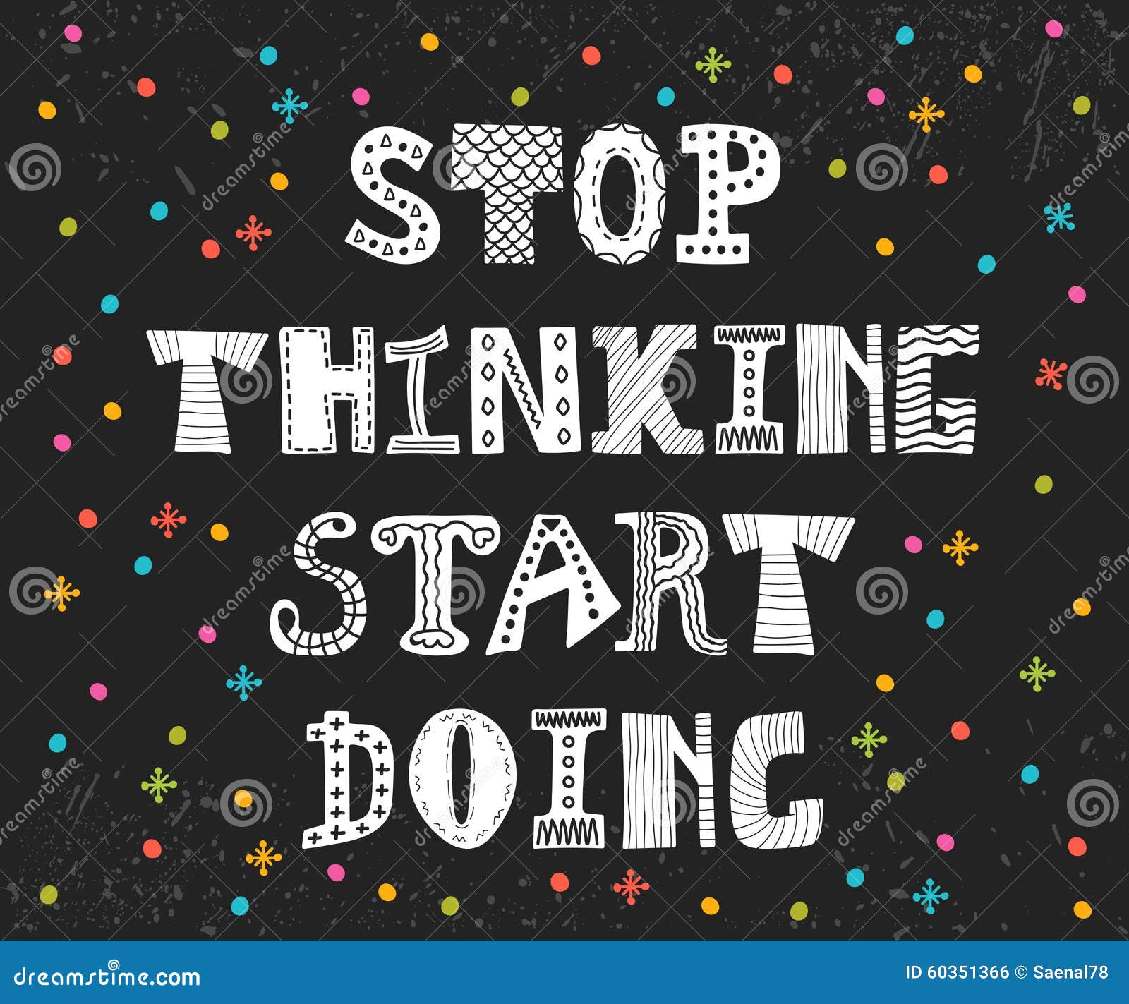 Thinking And Doing In Balance - Pictured As A Scale And Words Thinking ...