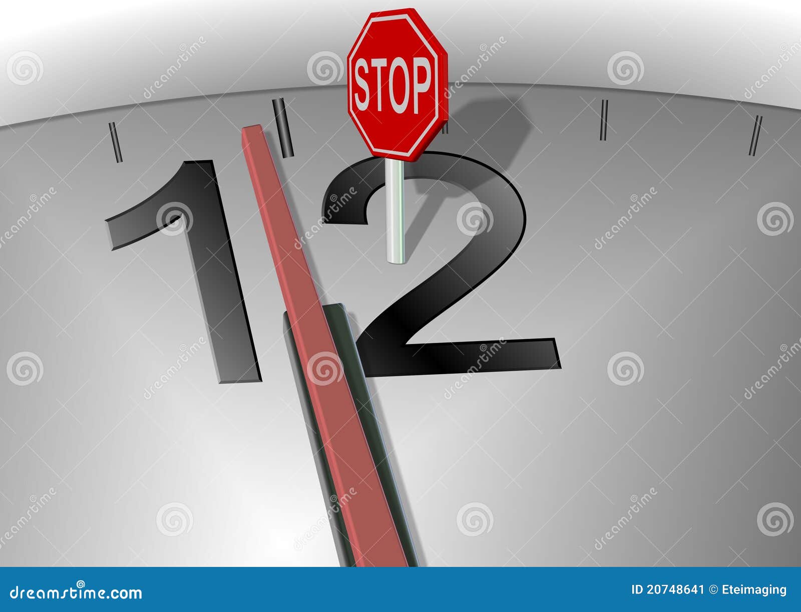 Stop the time stock illustration. Illustration of concept - 20748641