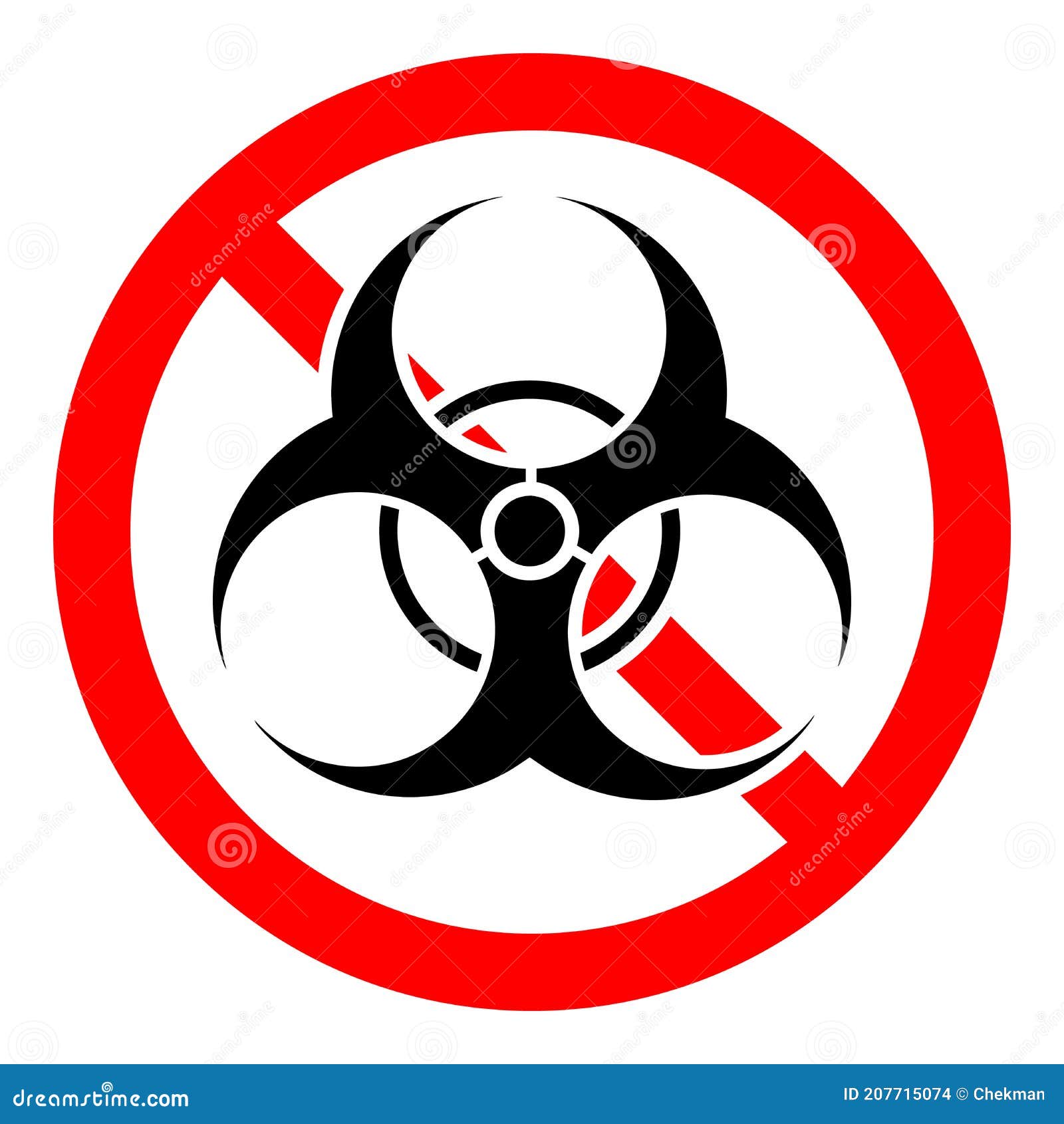 Toxic Sign On A Background Of Infected Green Fog. Poison Hazard Sign ...