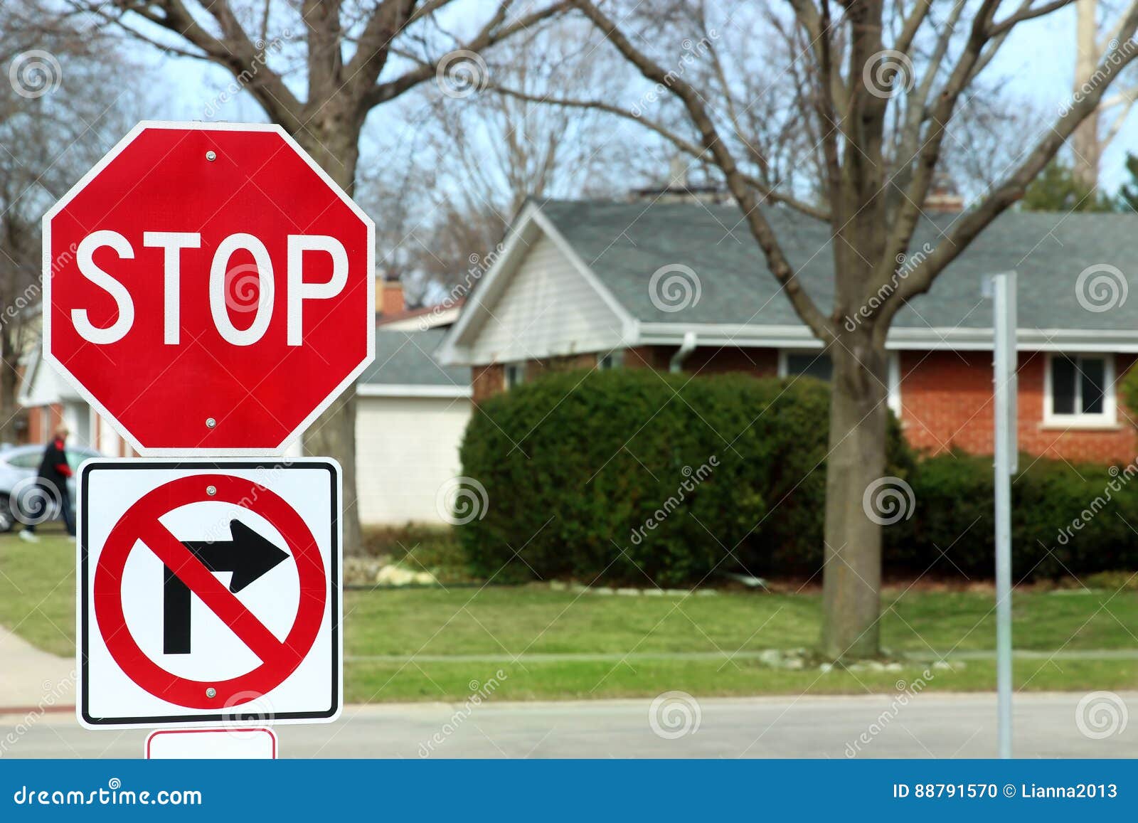 Stop Traffic Sign on Country Road Stock Photo - Image of highway ...