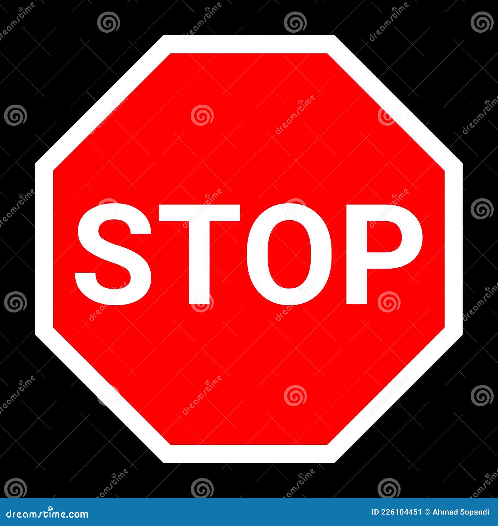 Stop traffic sign png stock illustration. Illustration of symbol ...