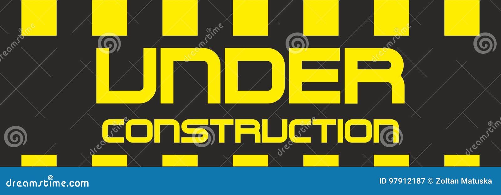 Stop Trafic Sign Under Construction Stock Photo | CartoonDealer.com ...