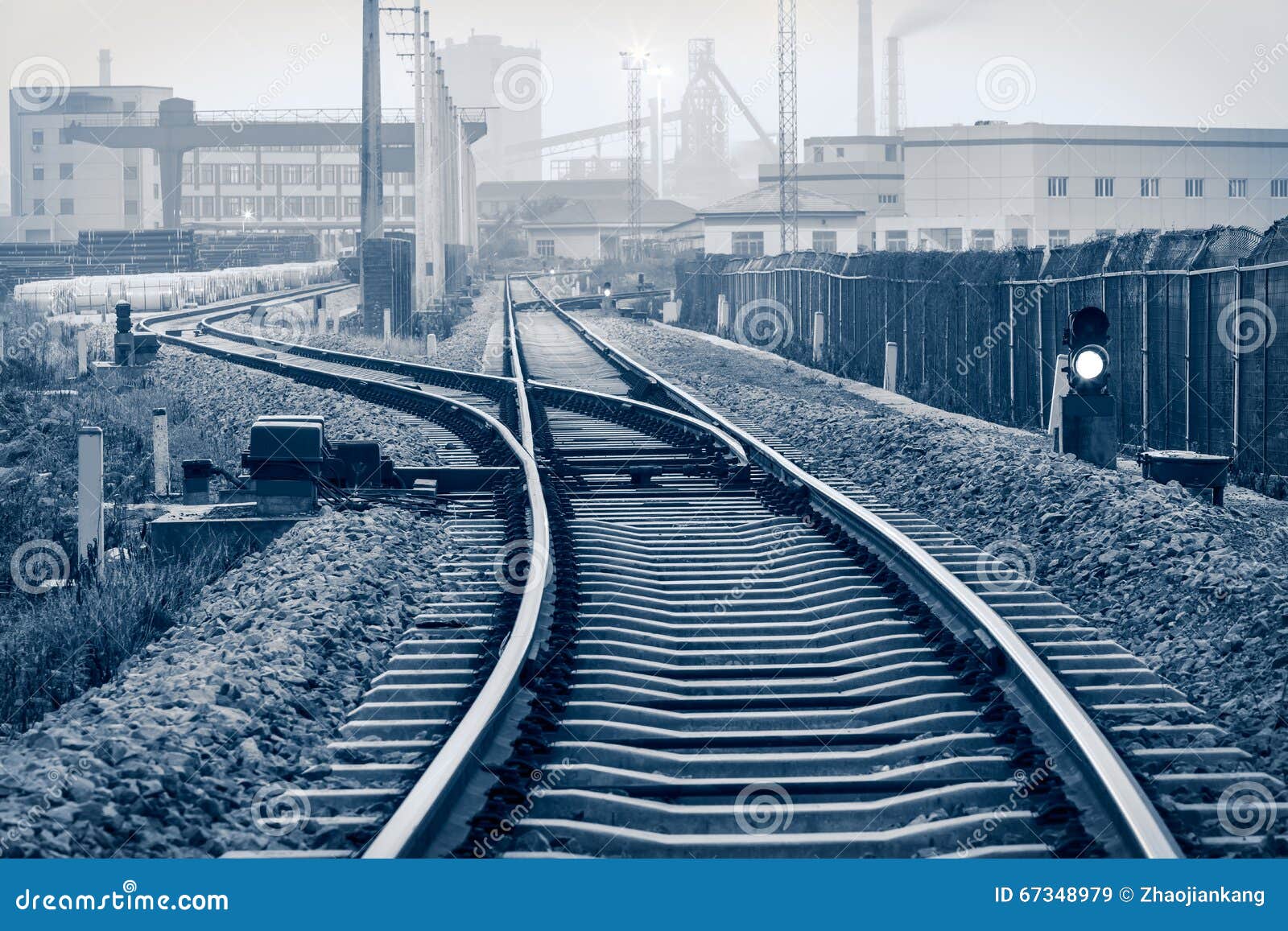 Industrial Railway Carriage Transporting Lumber By Rail Royalty-Free ...