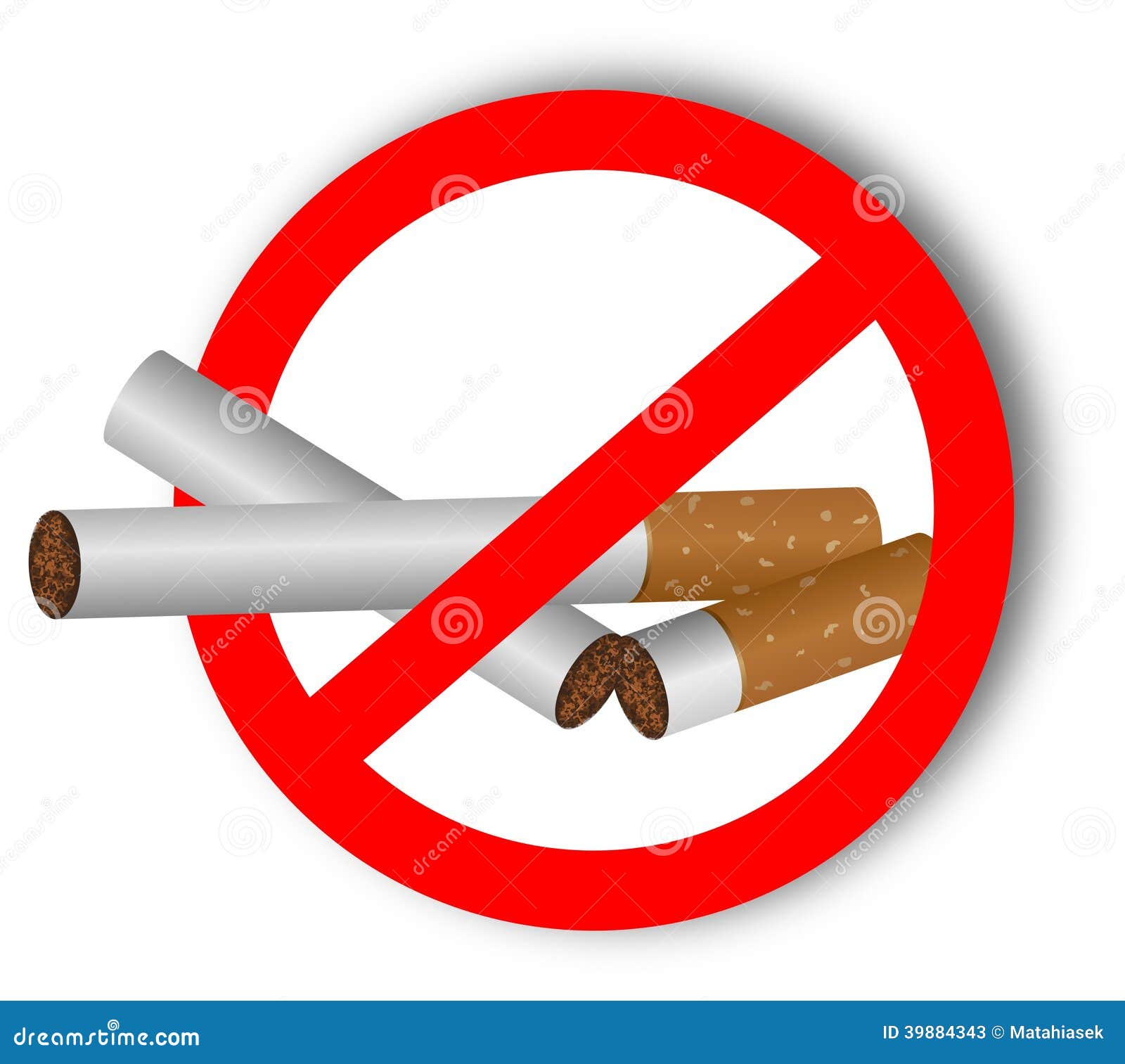 Stop Using Narcotics, Cigarettes - Sticker Stock Illustration ...