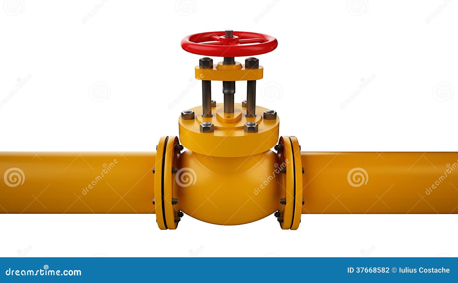 Stop Valve Drawings Vector Illustration | CartoonDealer.com #206071946