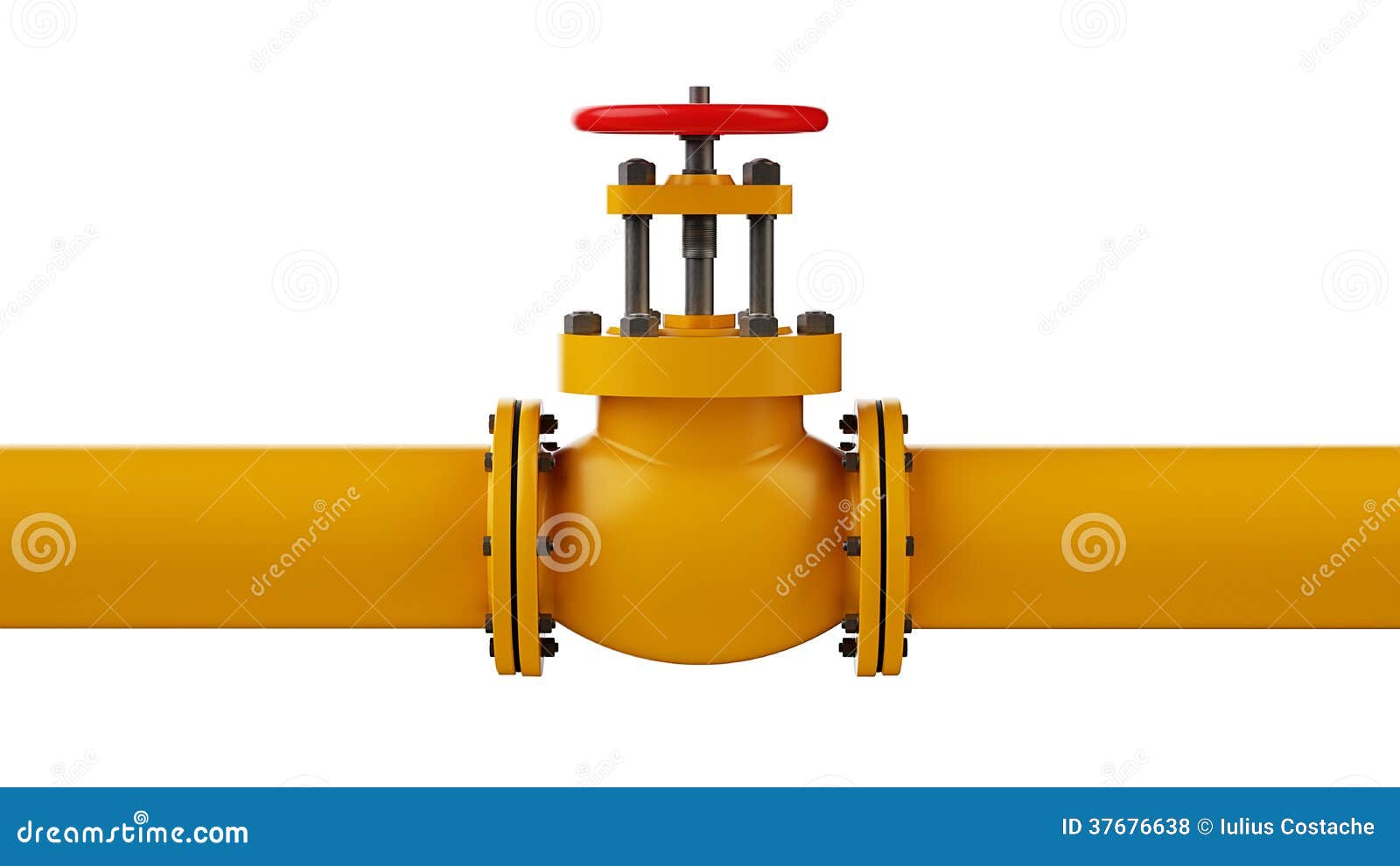 Stop Valve Drawings Vector Illustration | CartoonDealer.com #206071946