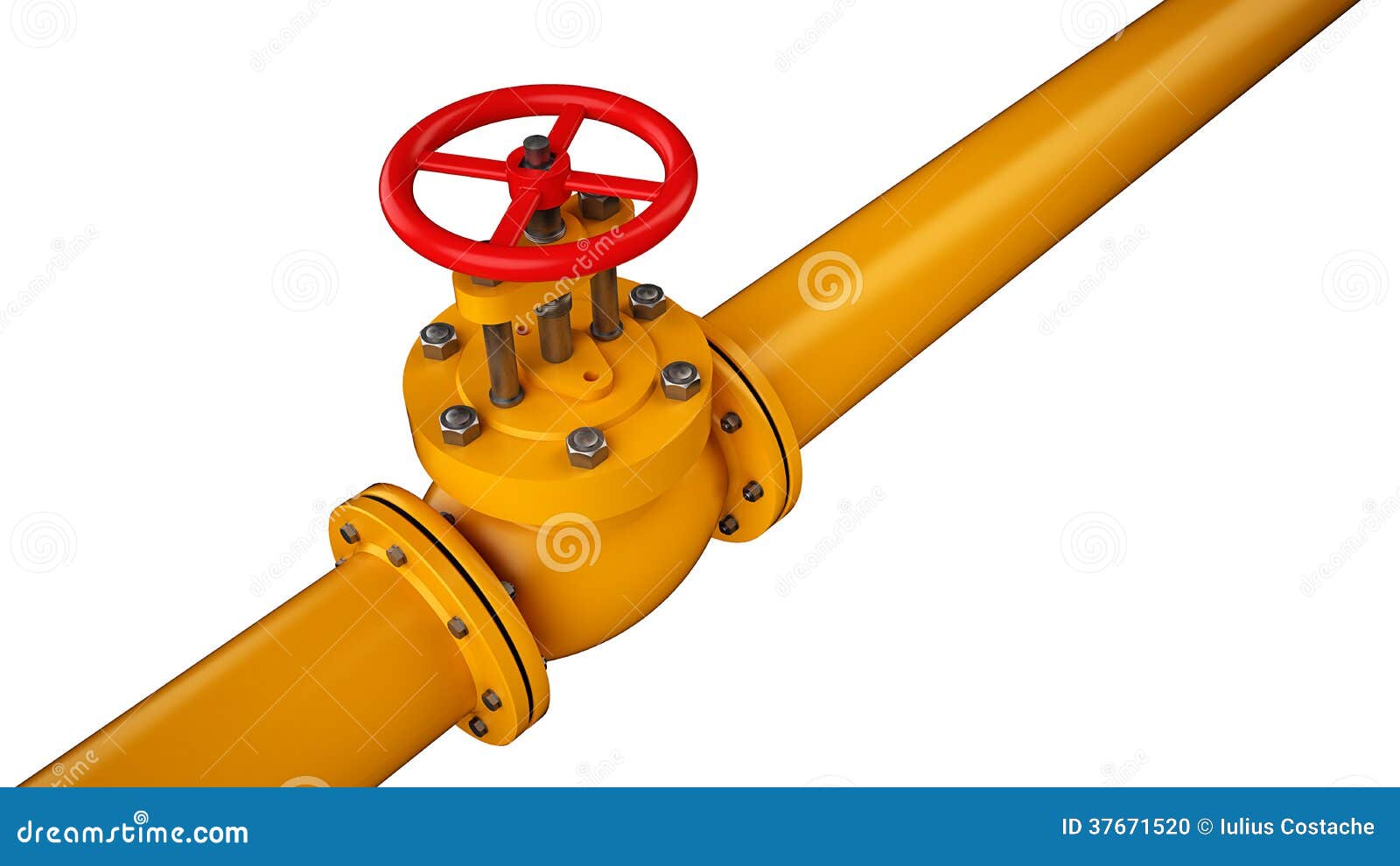 Stop Valve Drawings Vector Illustration | CartoonDealer.com #206071946