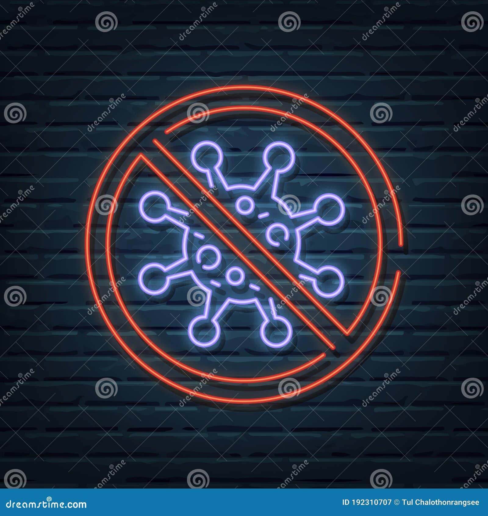 Stop Virus Infection In Small Intestine Sign Vector Illustration ...