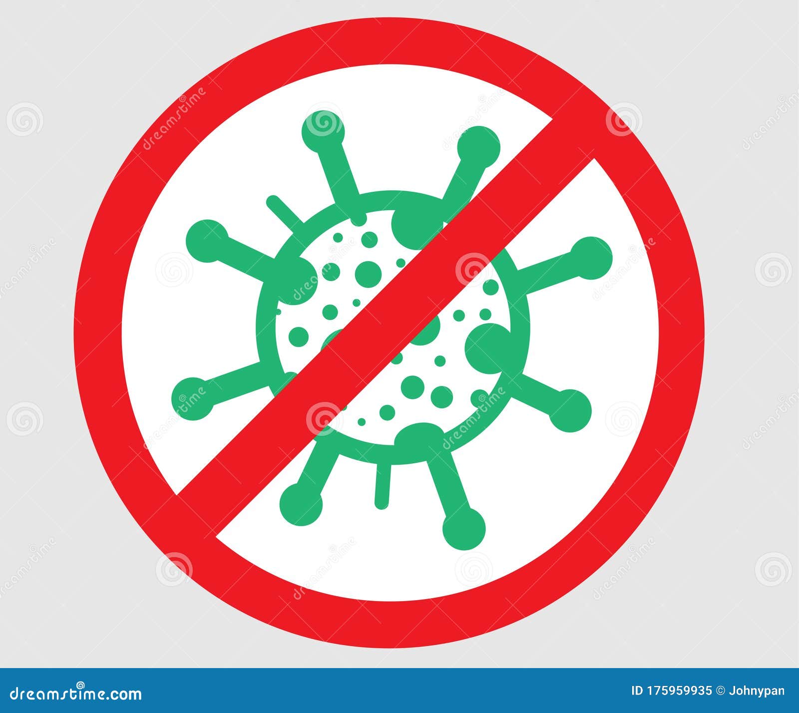Stop virus sign, vector stock vector. Illustration of background ...