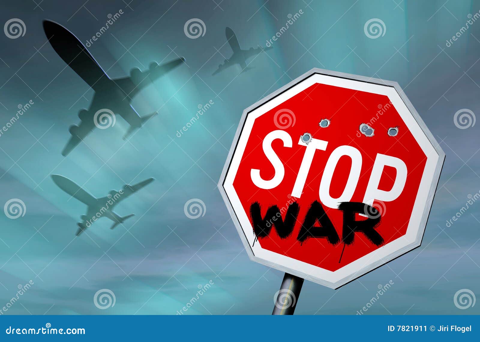Stop war stock image. Image of informative, stop, airplane - 7821911
