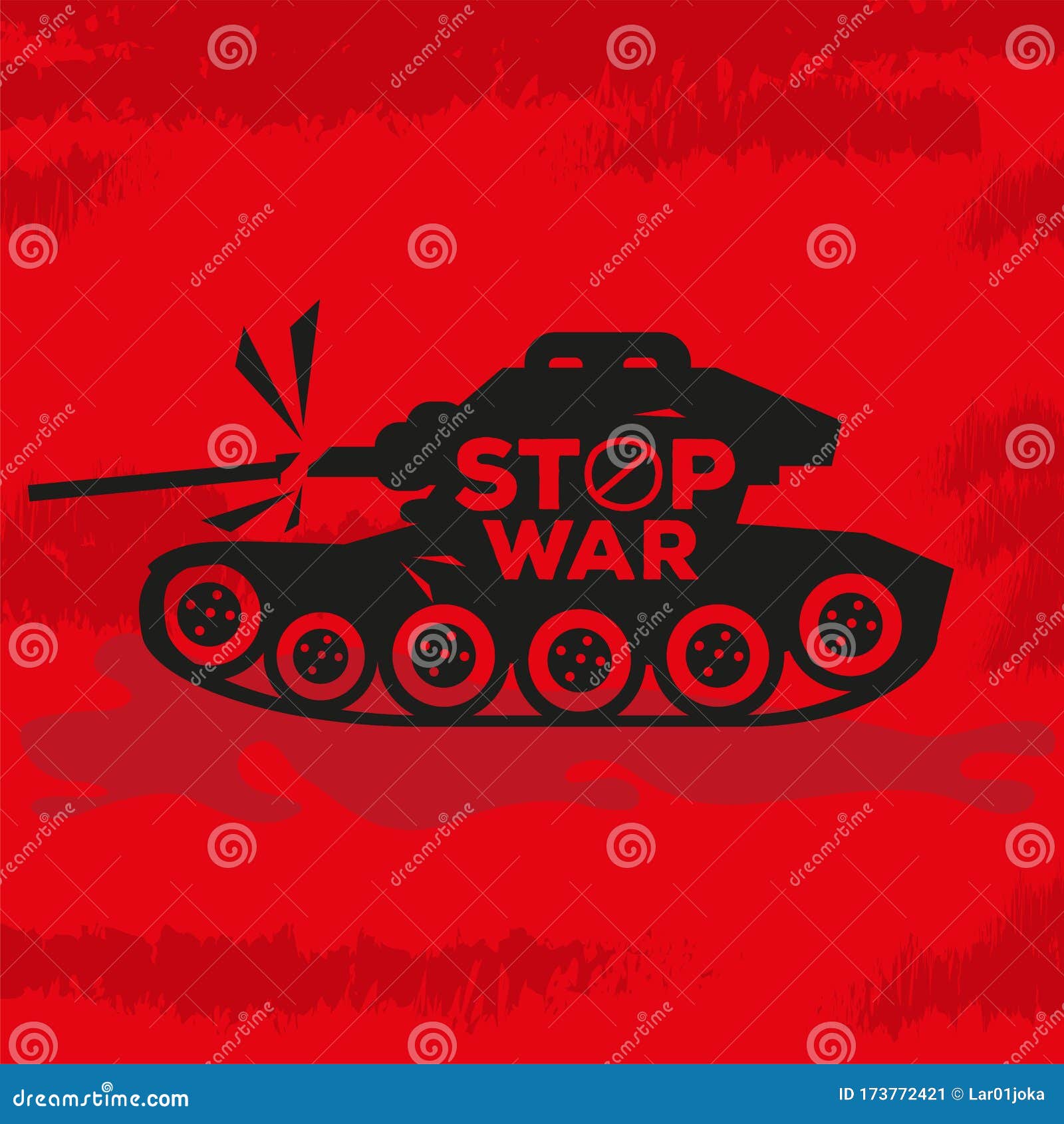 Stop war poster stock vector. Illustration of symbol - 173772421