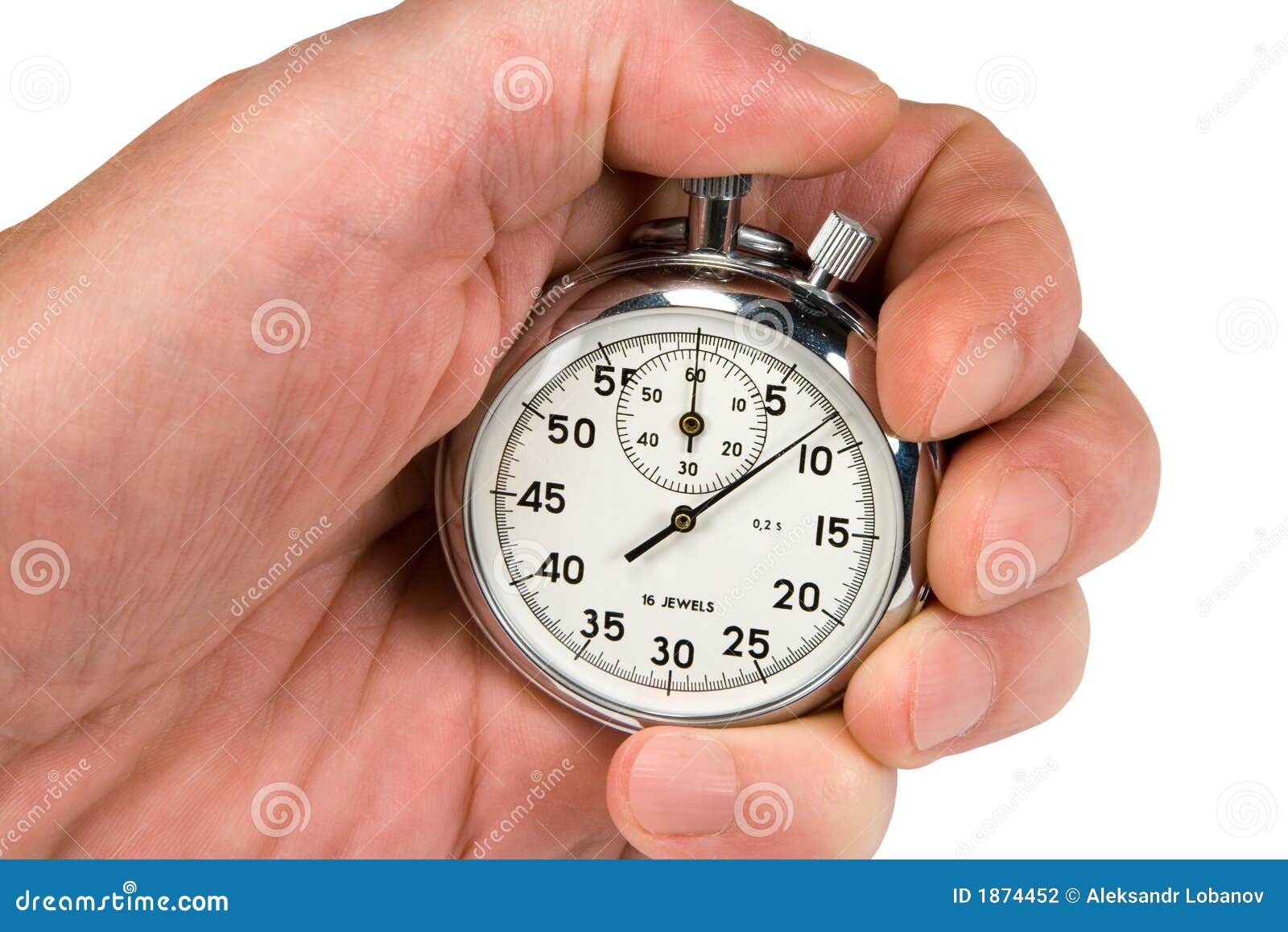 Stop-watch stock photo. Image of late, precision, sports - 1874452