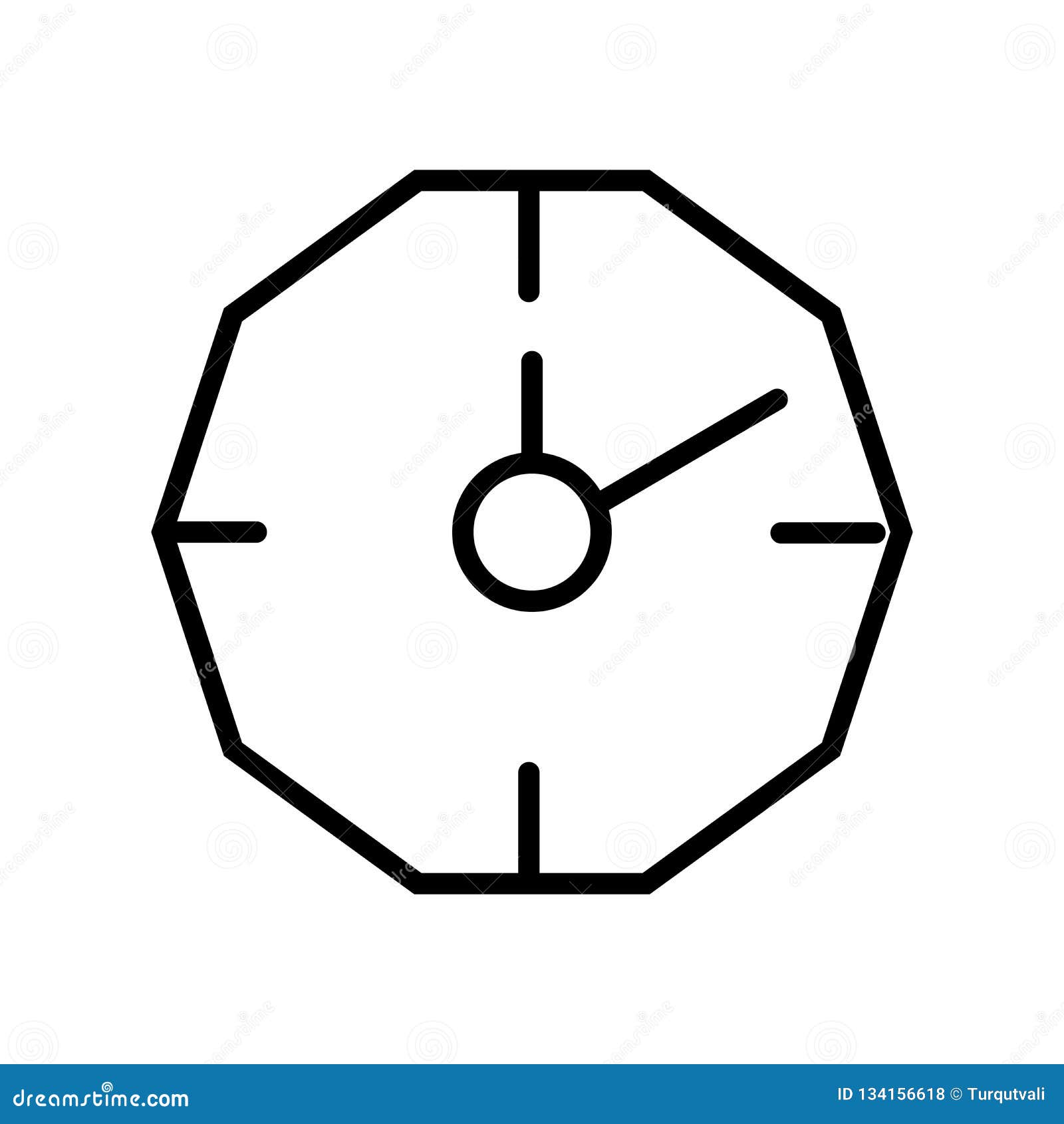 Stopclock Icon Vector Isolated on White Background, Stopclock Sign ...