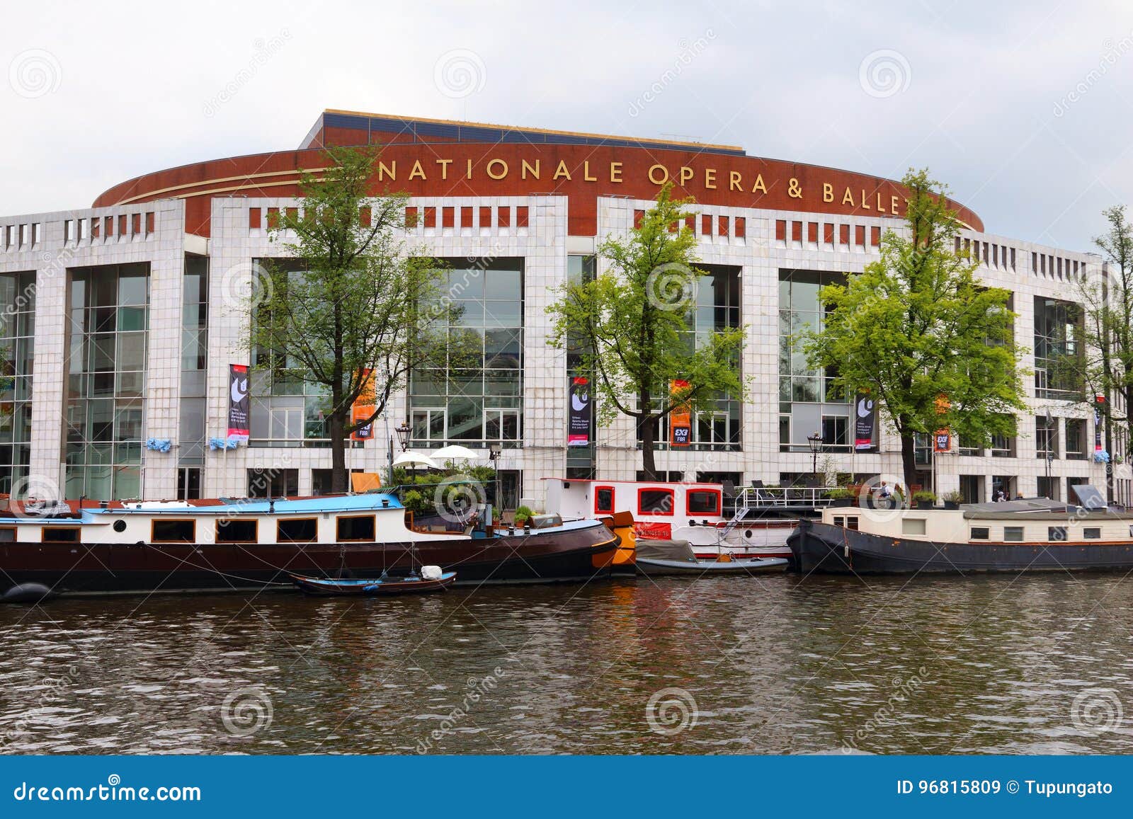 Stopera, Amsterdam imagen de archivo editorial. Imagen de capital ...