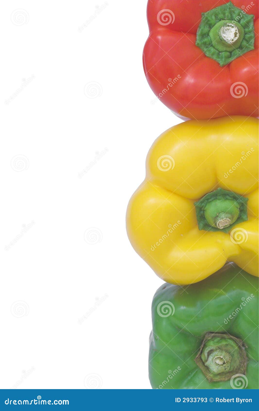 Stoplight Bell Peppers stock image. Image of vegetables - 2933793