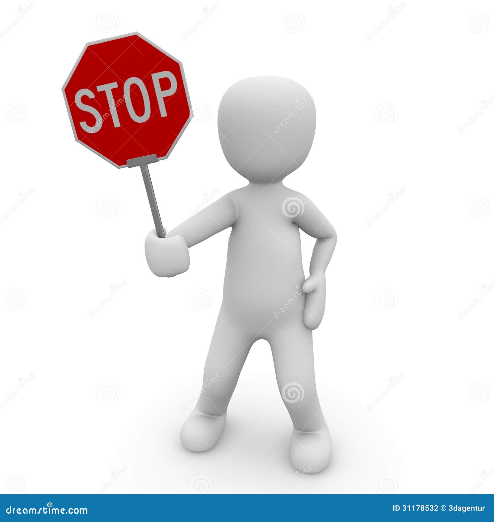 Stopp stock illustrationer. Illustration av instruktör - 31178532