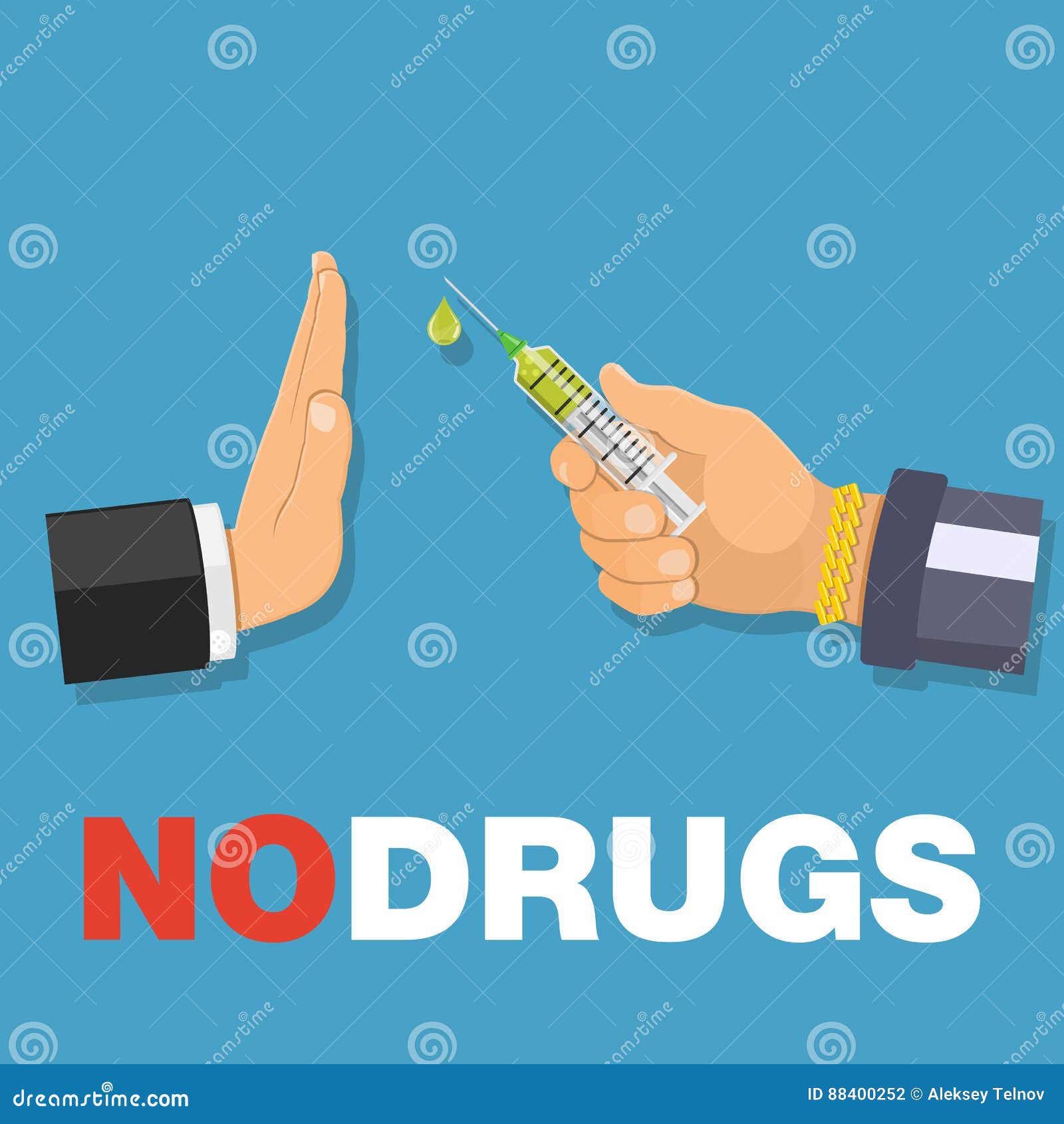 Stoppa drogbegreppet vektor illustrationer. Illustration av medicin ...