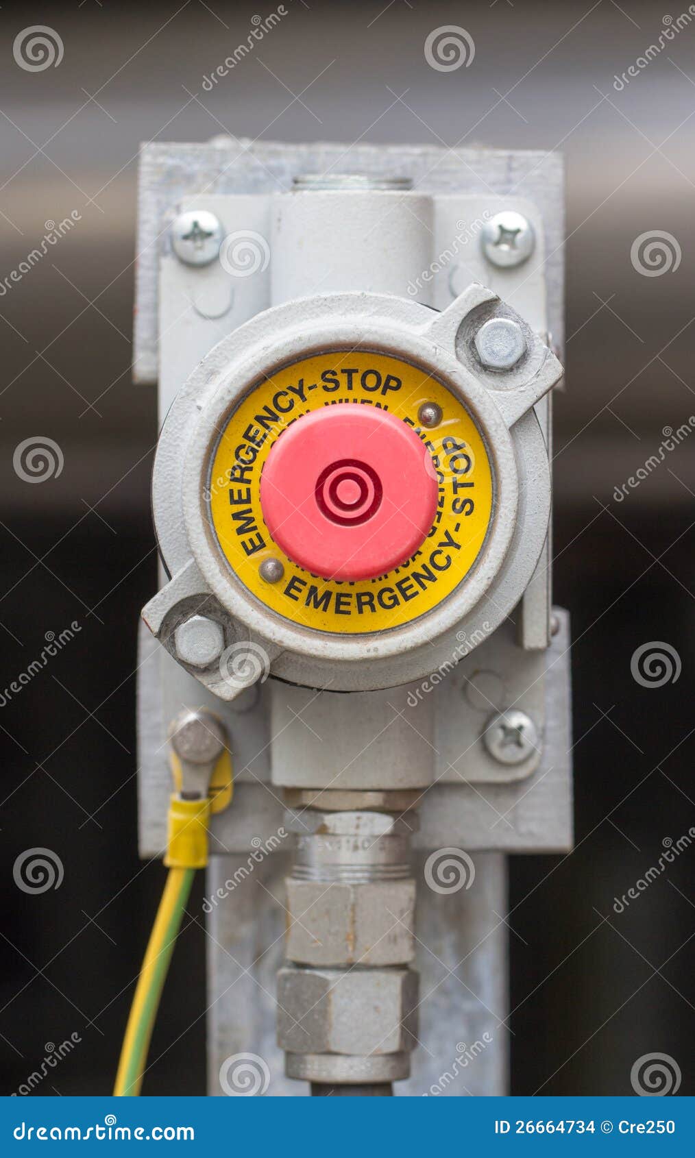 Stoppa knappen arkivfoto. Bild av alaric, strömbrytare - 26664734