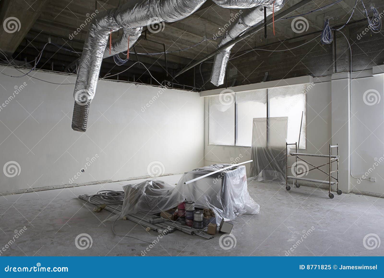 Stopped construction site stock image. Image of ventillation - 8771825