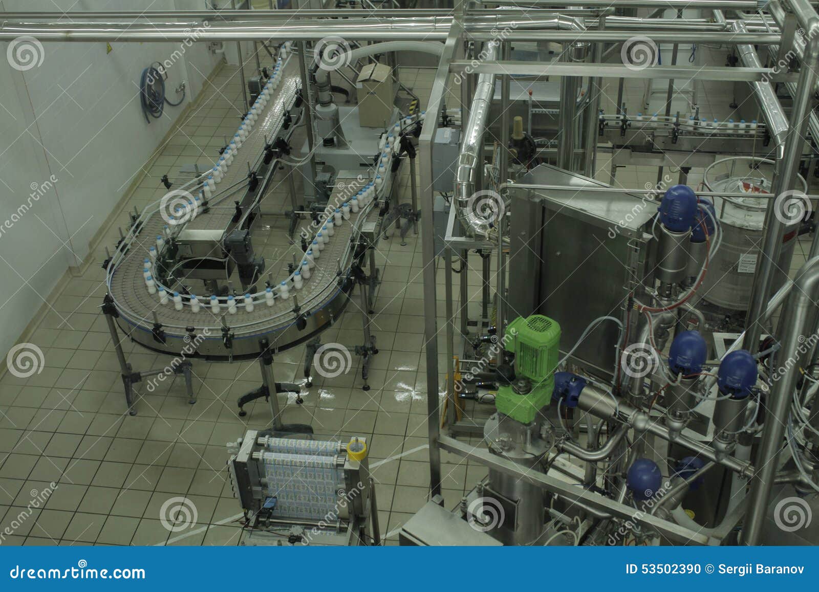 Stopped Conveyor at Production Factory Editorial Image - Image of ...