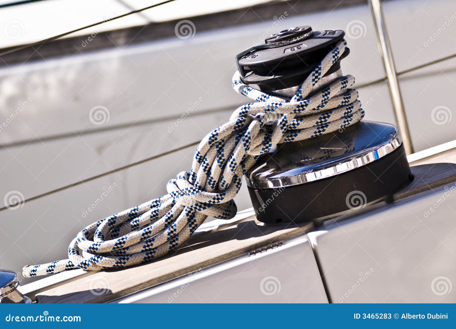Stopper and Ropes stock image. Image of blue, boat, adult - 3465283