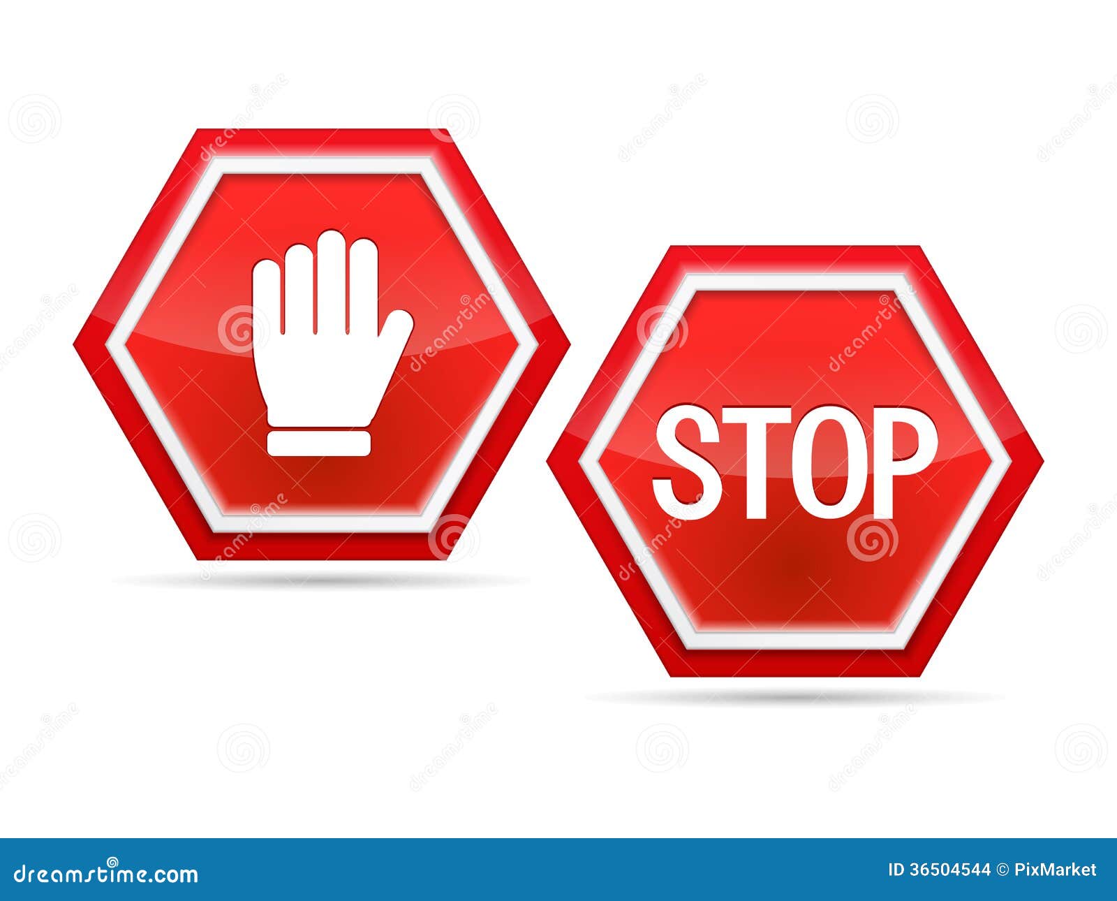 Stoppschild vektor abbildung. Illustration von zeichen - 36504544