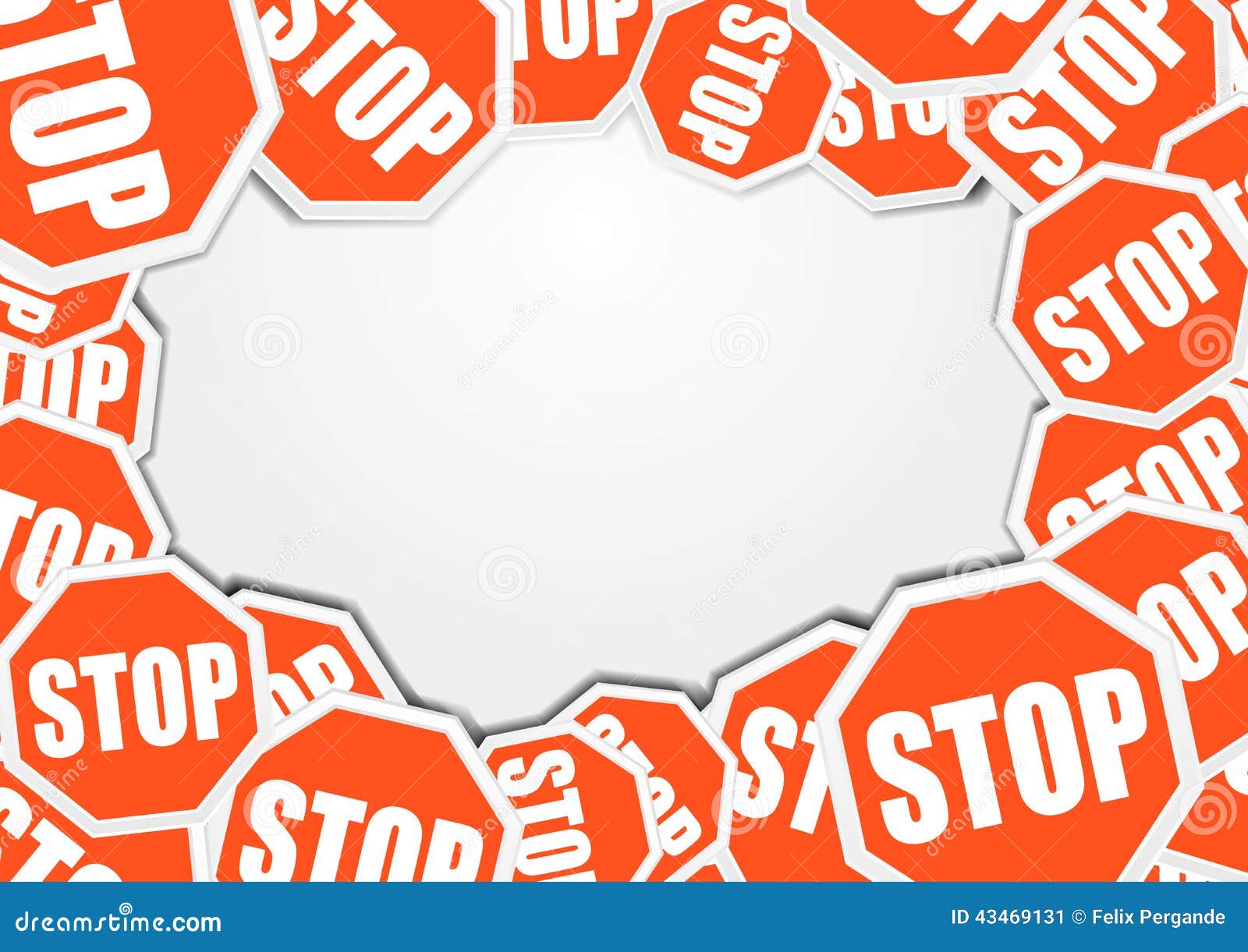 Stopsigns background stock illustration. Illustration of dangerous ...