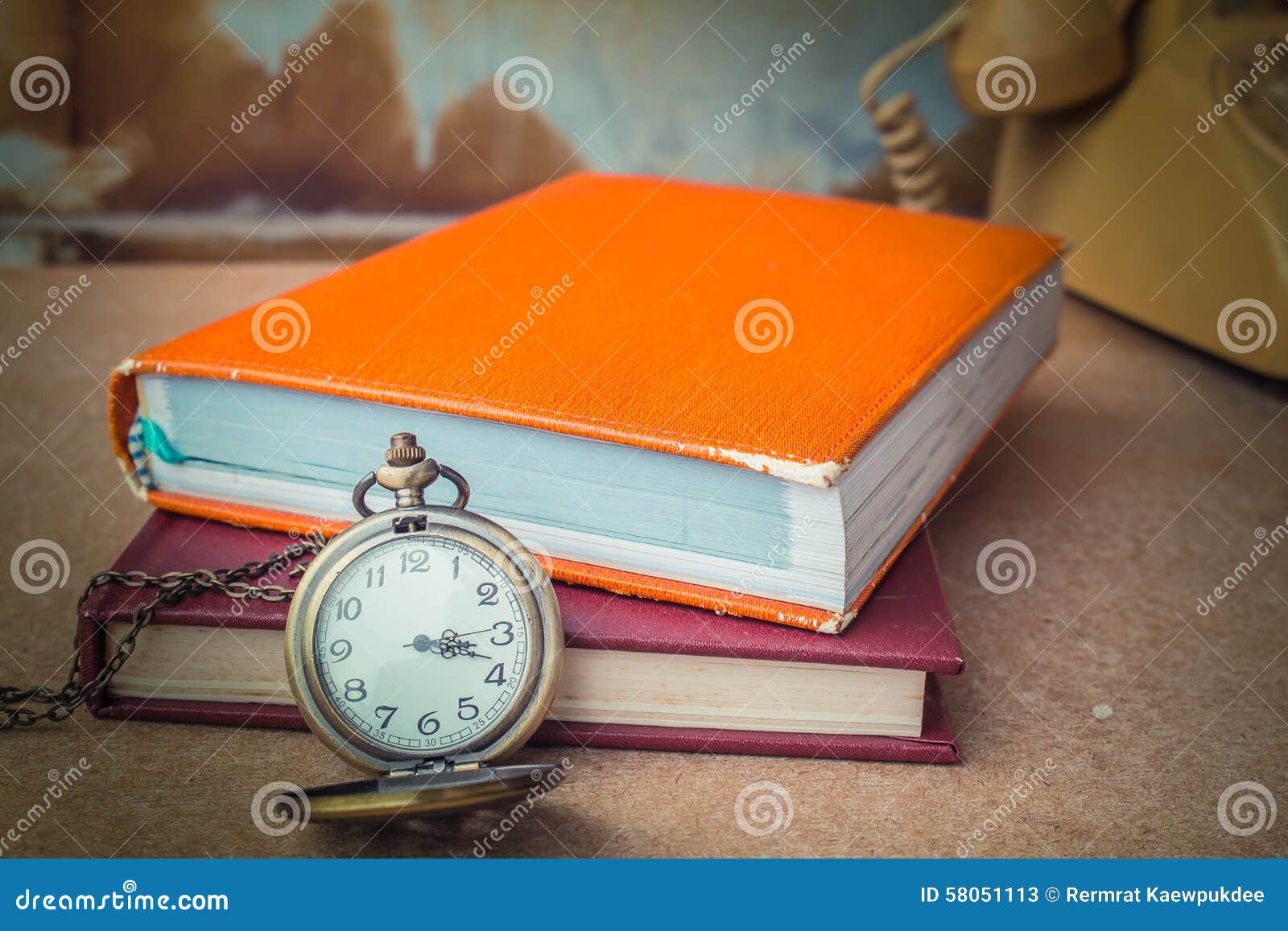 Stopwatch and Book on Table. Stock Image - Image of table, read: 58051113