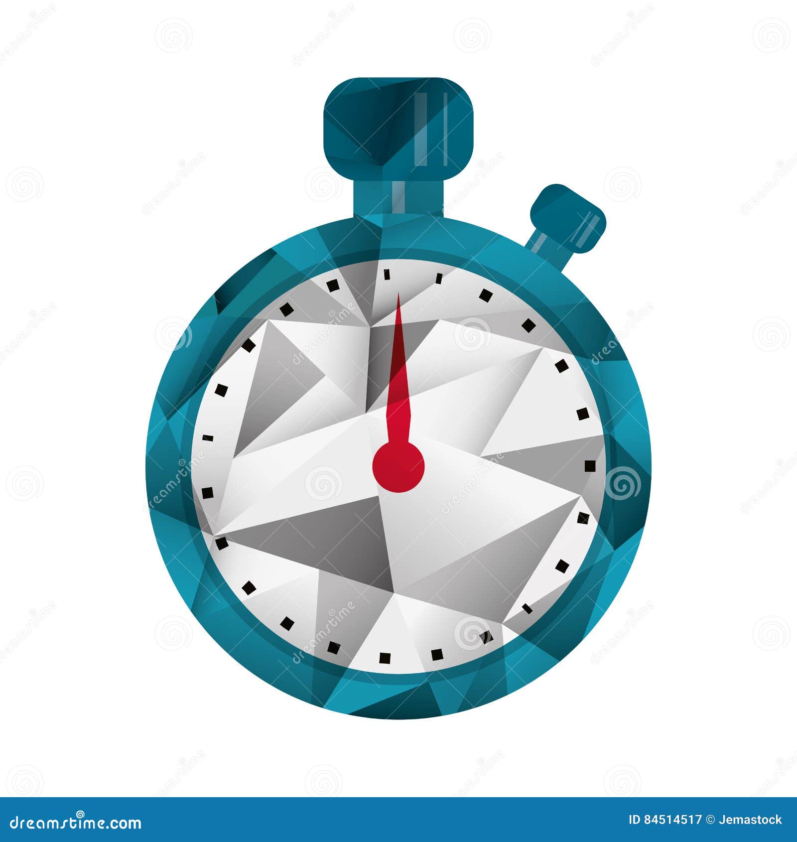 Stopwatch Chronometer Sport Equipment Abstract Stock Vector ...