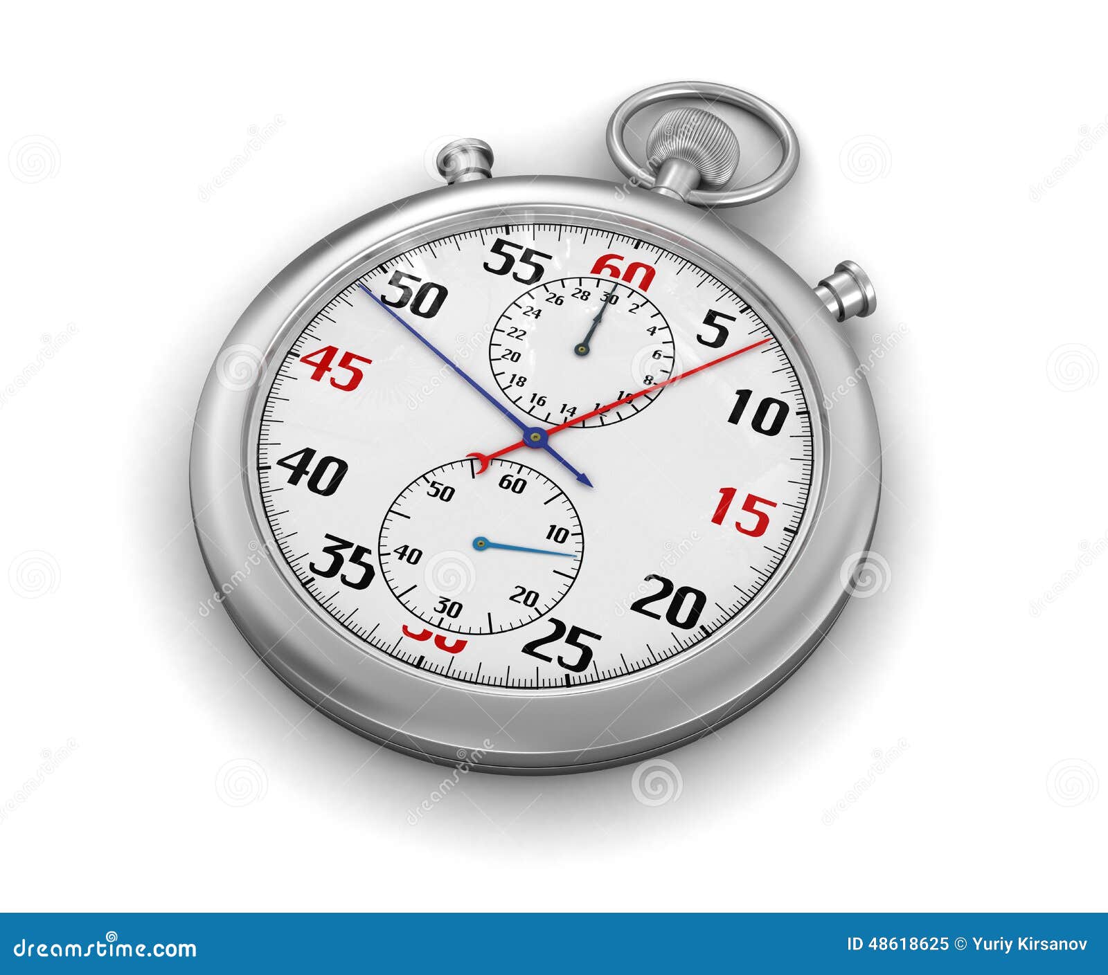 Stopwatch (clipping Path Included) Stock Illustration - Illustration of ...
