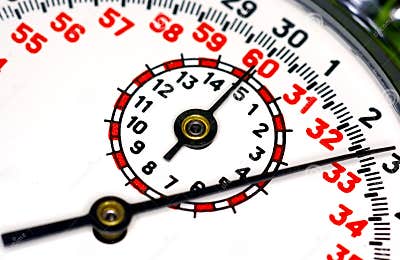 Stopwatch Face stock photo. Image of mechanical, timing - 172058